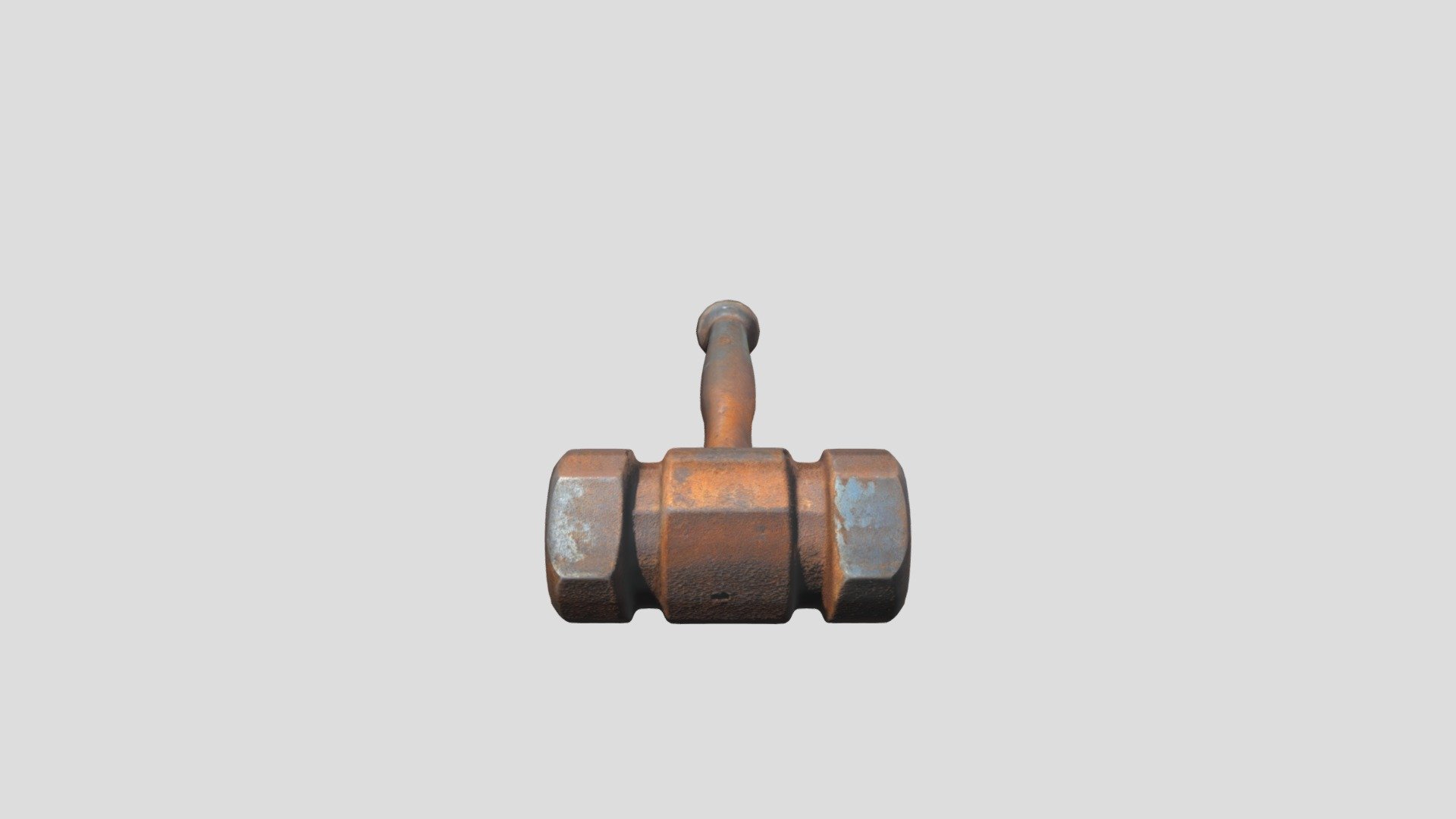 A rusty hammer, rusty - 3D model by Dalle2fanLovre [c65c4fc] - Sketchfab