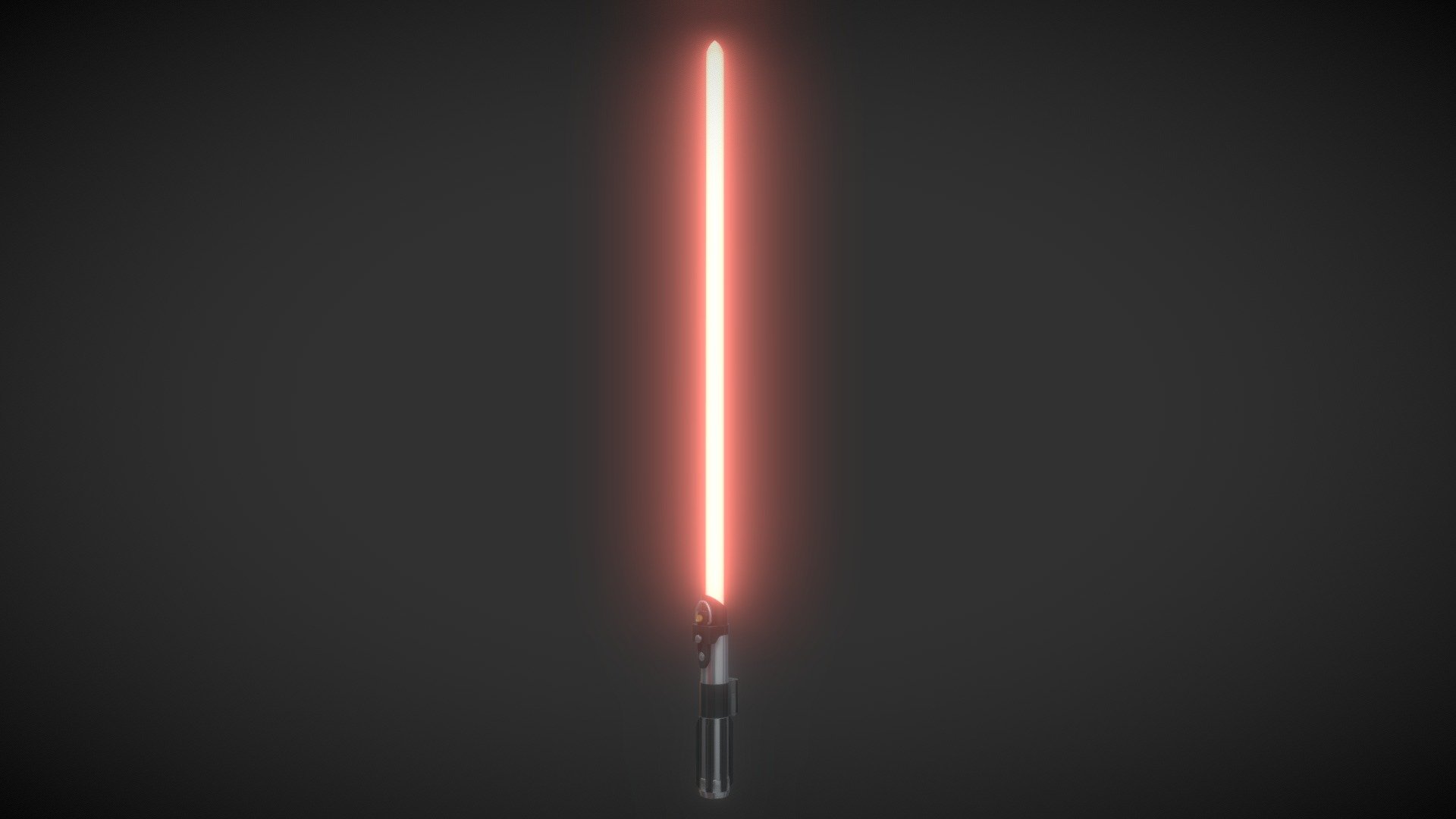 Red Lightsaber - 3D model by Dylan (@DylanSpin) [c65c62a] - Sketchfab