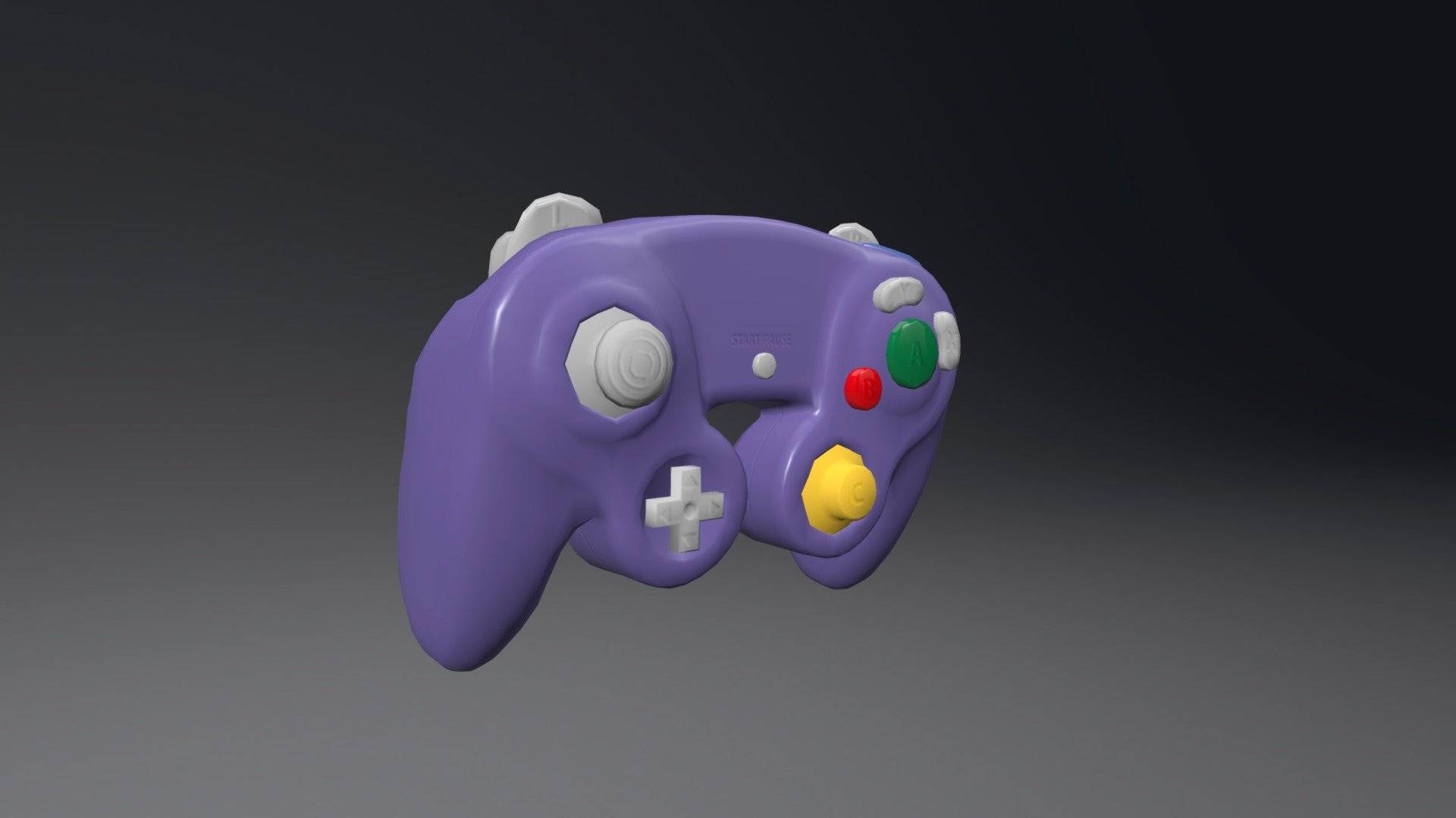 GCN Controller - 3D model by Vilhelm Lindroos (@froggageddon) [c65c820 ...