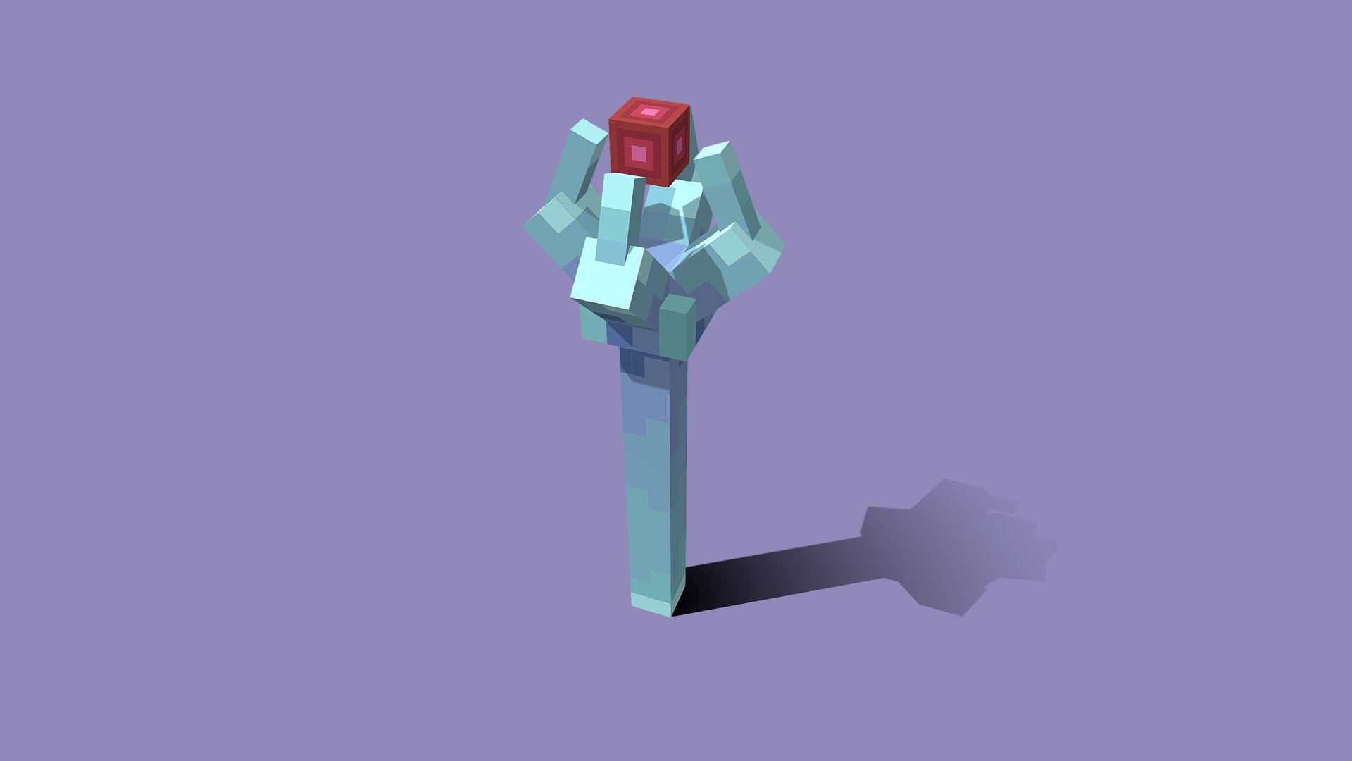 (MINECRAFT) ice wand - Download Free 3D model by bouiboui63122 [c65d512 ...