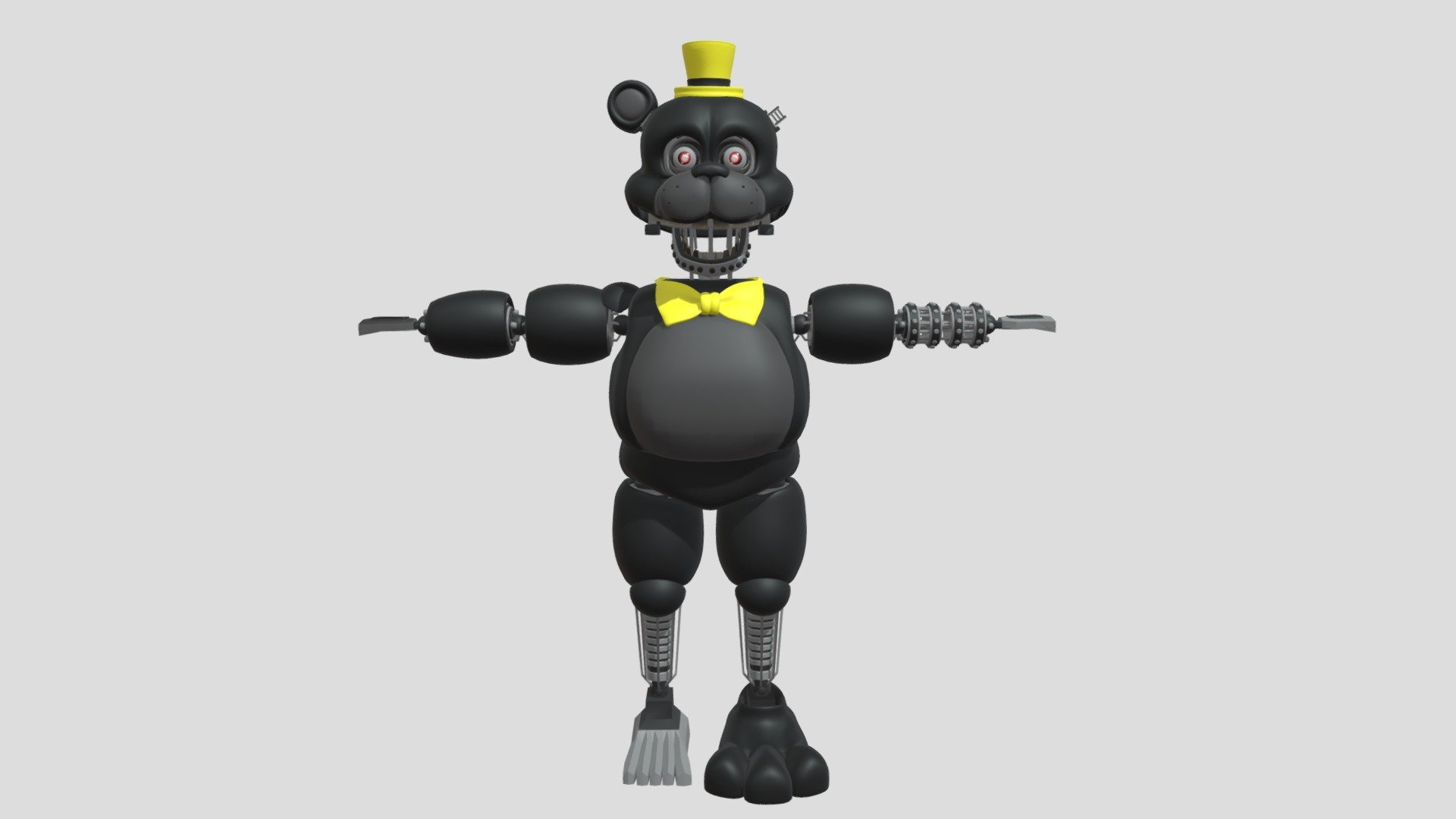 Minigame Ignited Nightbear - Download Free 3D model by dwall8611 ...