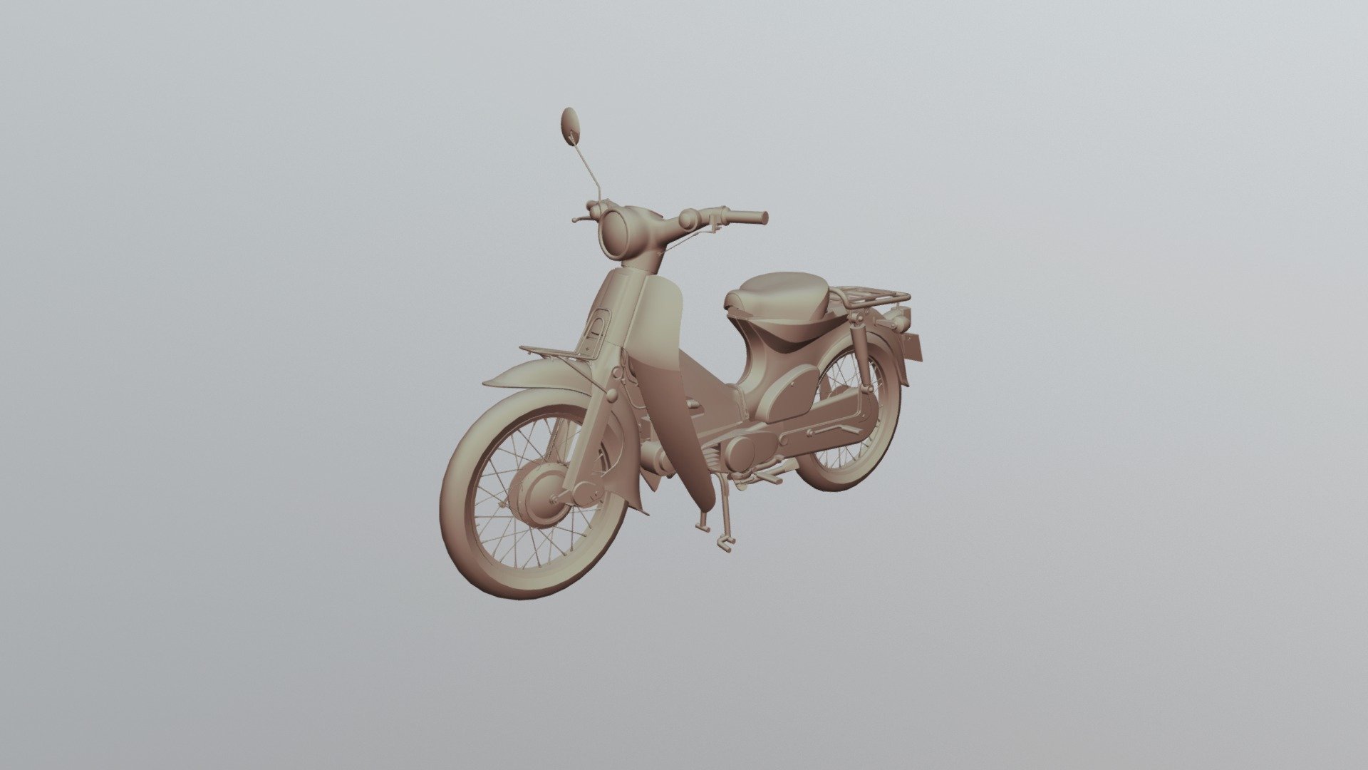 Supercub 50_1971 - 3D model by thanhthi2020 [c65e3a1] - Sketchfab