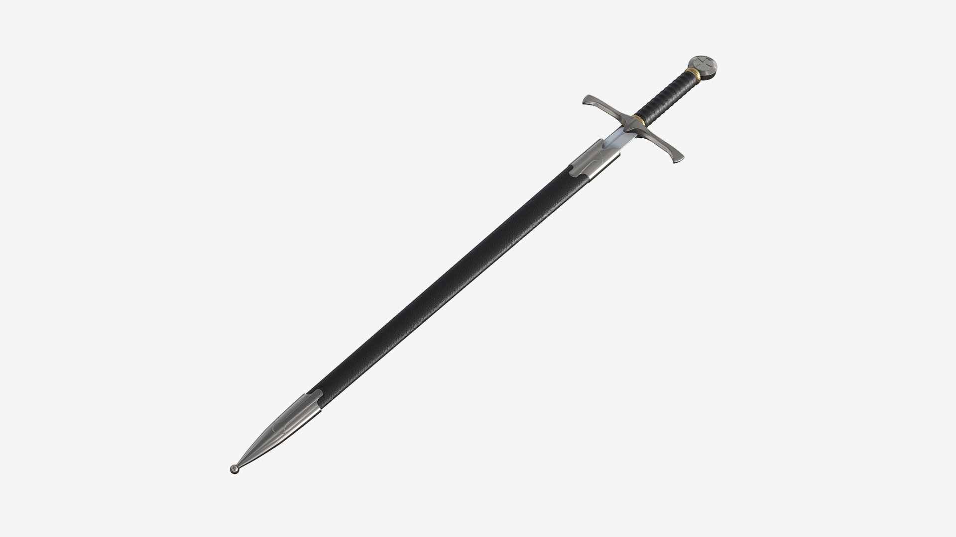 Templar sword metal - Buy Royalty Free 3D model by HQ3DMOD ...