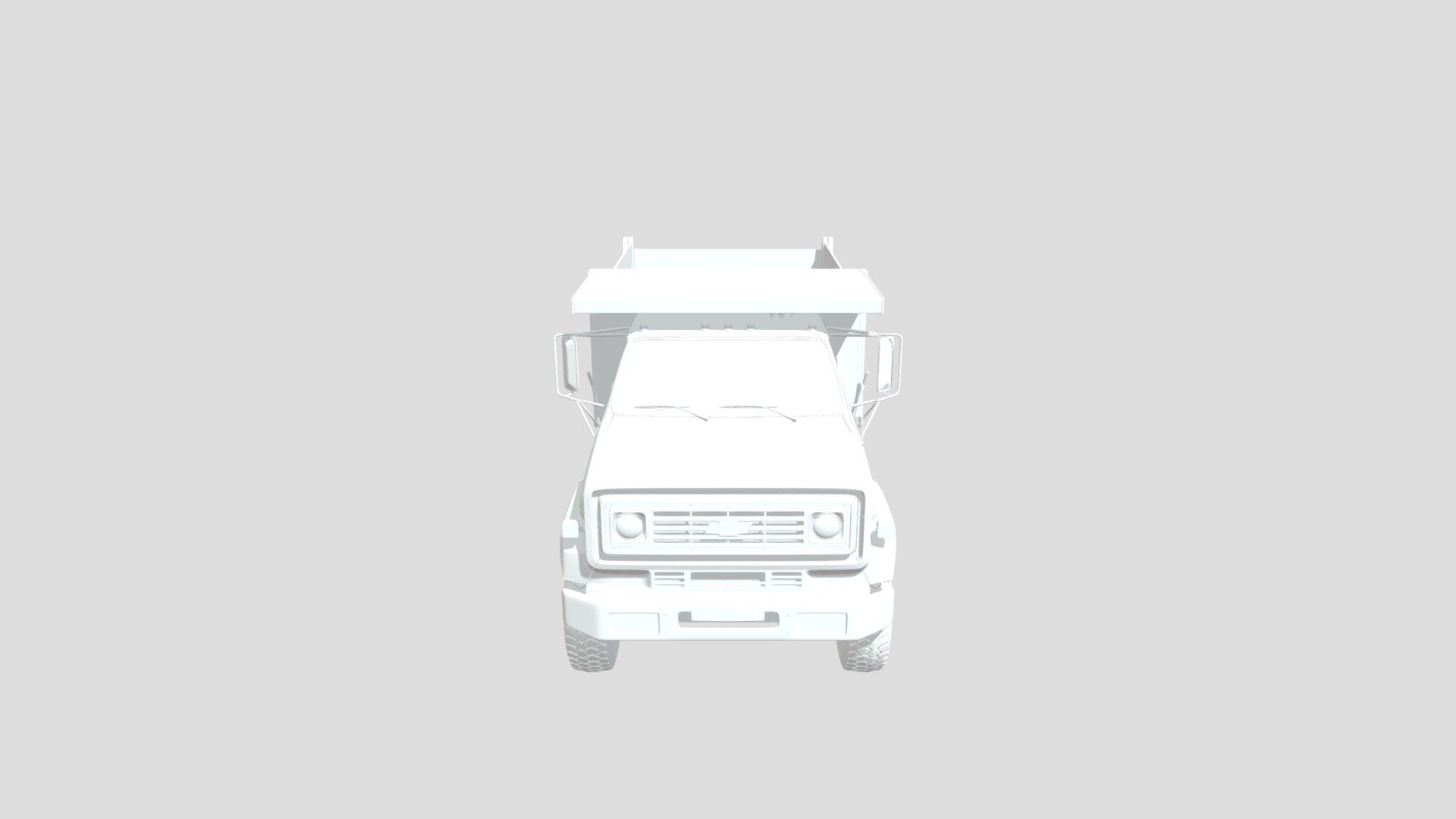 Chevrolet C70 Dump Truck 1979 - 3D model by serafice [c65e800] - Sketchfab