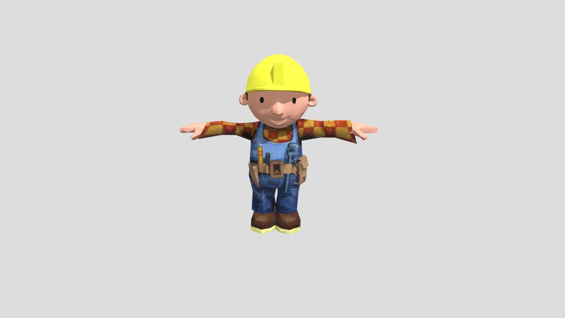 Bob The Builder NDS Complete Free Download FBX - Download Free 3D model ...