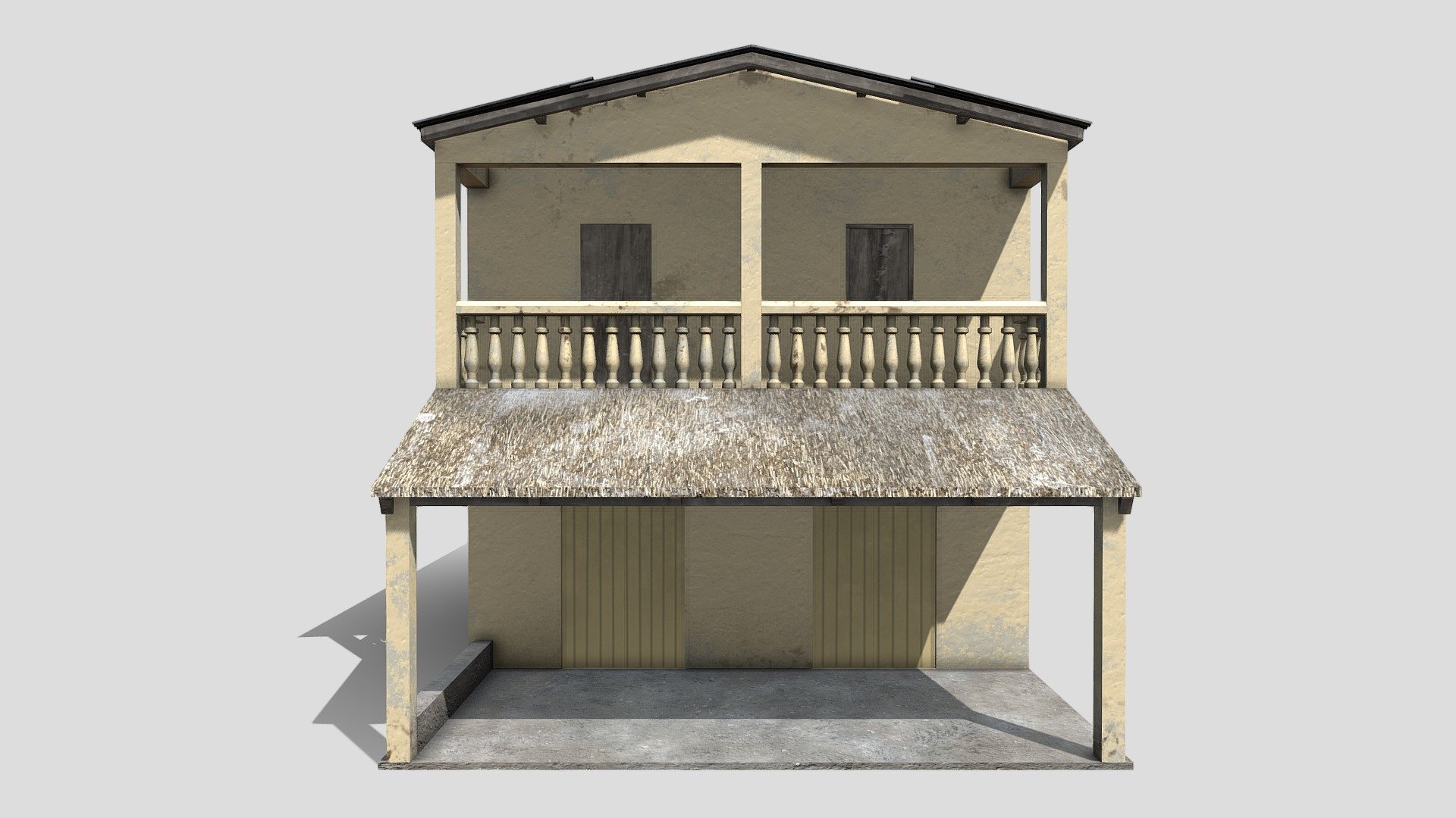 Simple House - Buy Royalty Free 3D model by Sengchor [c66044c ...