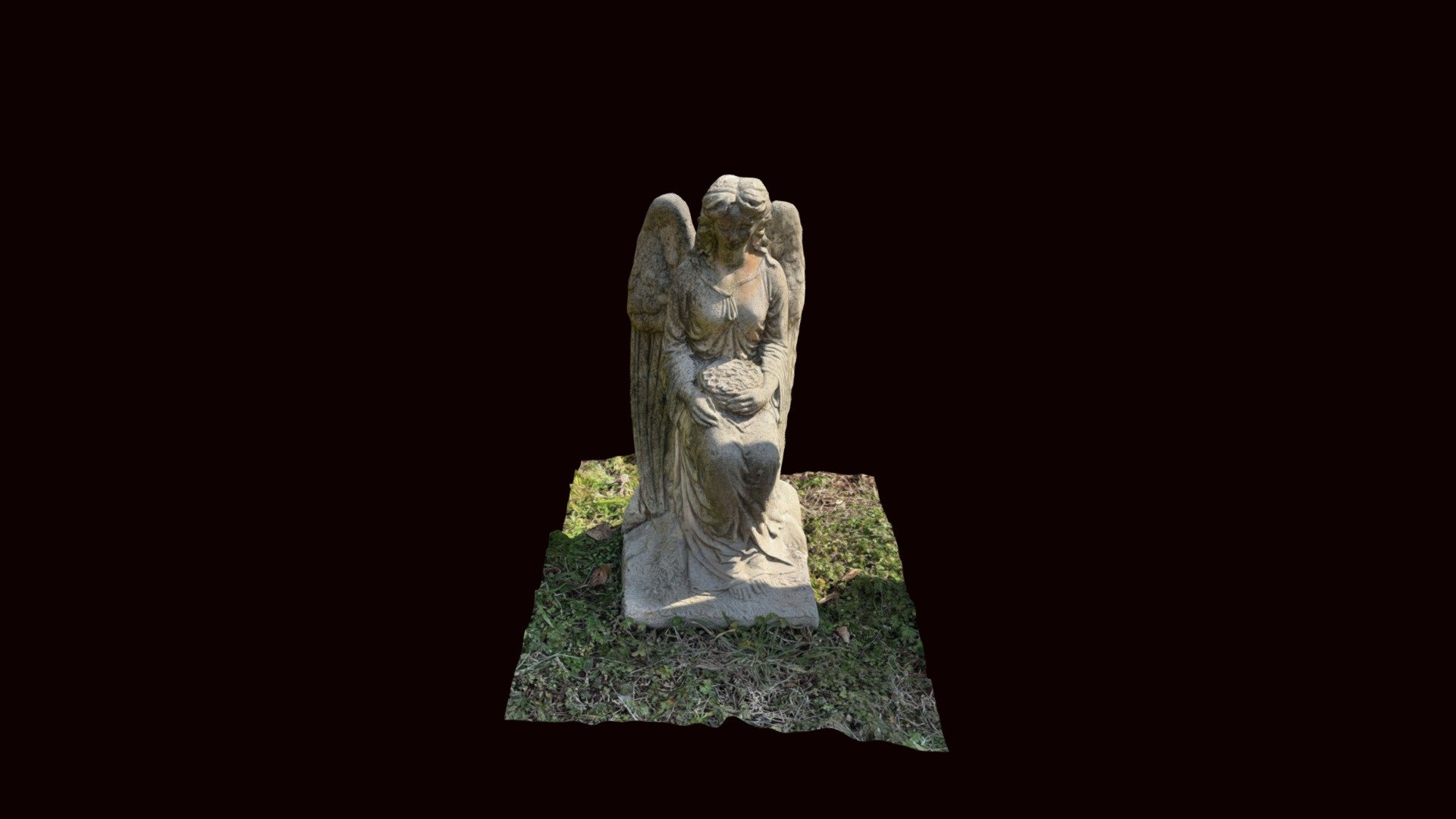 Angel Statue (VCU_3D_8205) - 3D model by Virtual Curation Lab ...
