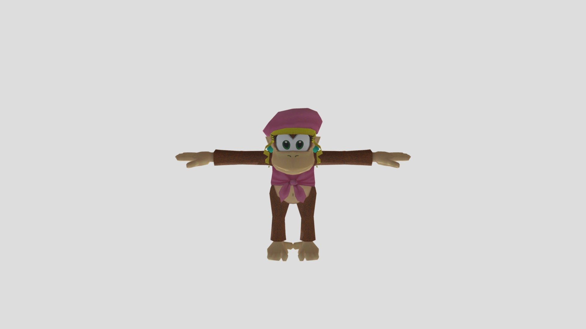 L_dixie_kong - Download Free 3D model by tirrellclark.75 [c6614f5 ...