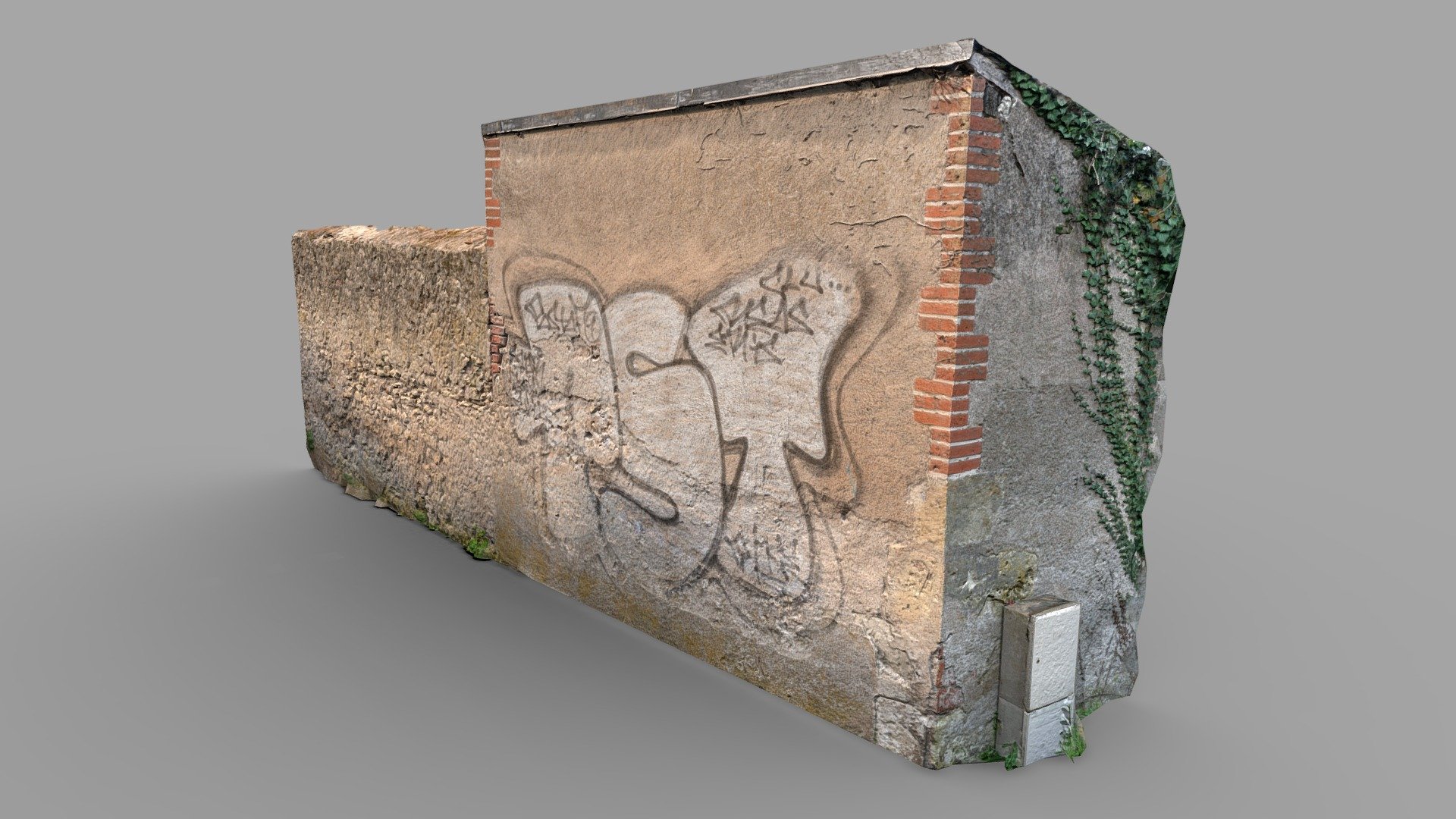 Wall scan No. 2 - Download Free 3D model by 3Dystopia (@Dystopia ...