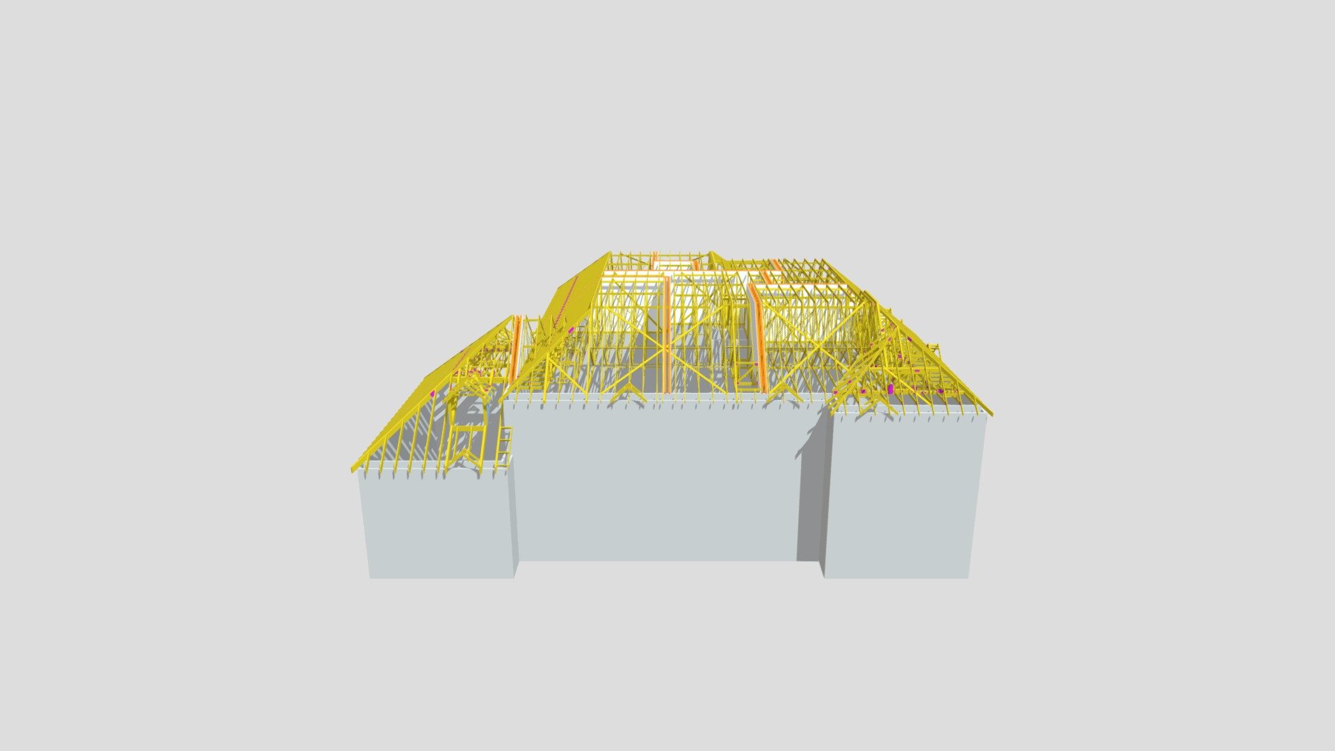 Purfleet Road Trusses - Download Free 3D model by MTE Design ...