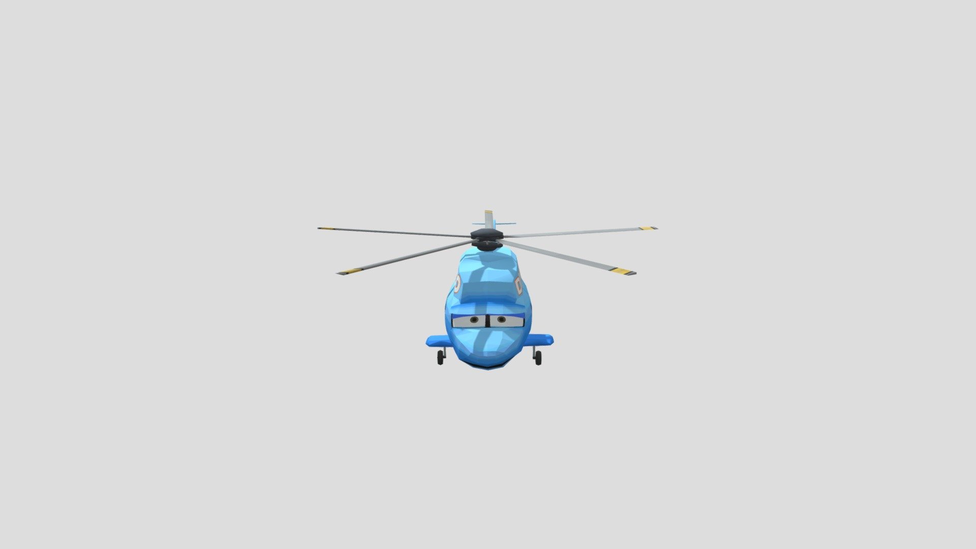 Dinoco Elicopter Rotor Turbosky - Download Free 3D model by World game ...