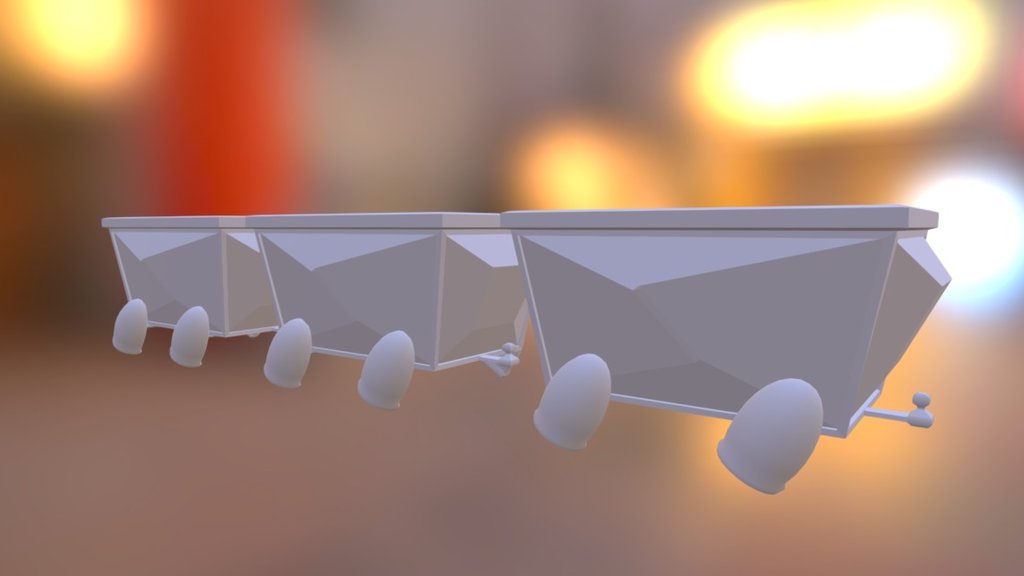 Minecart - 3D model by lianhaggis [c664cac] - Sketchfab