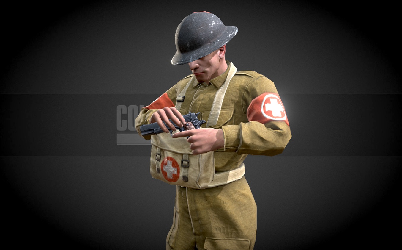 British Medic - 3D model by Company of Heroes (@companyofheroes ...