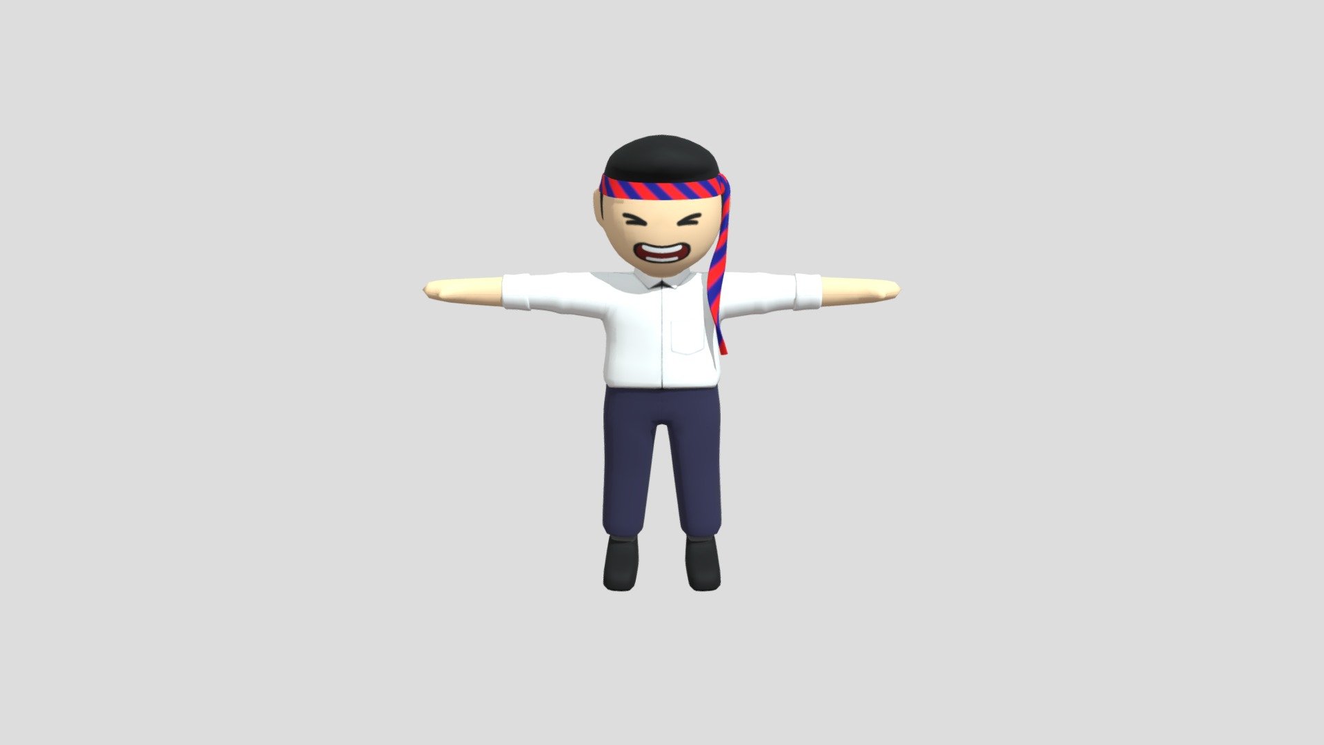 Holiday Challenge Character - 3D model by widyhaps [c666946] - Sketchfab