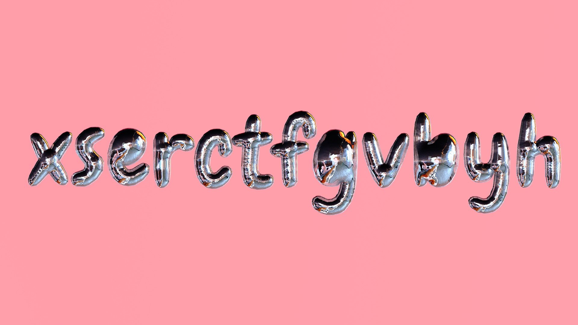 Chewy Font test - 3D model by gavinchan180 [c666b82] - Sketchfab