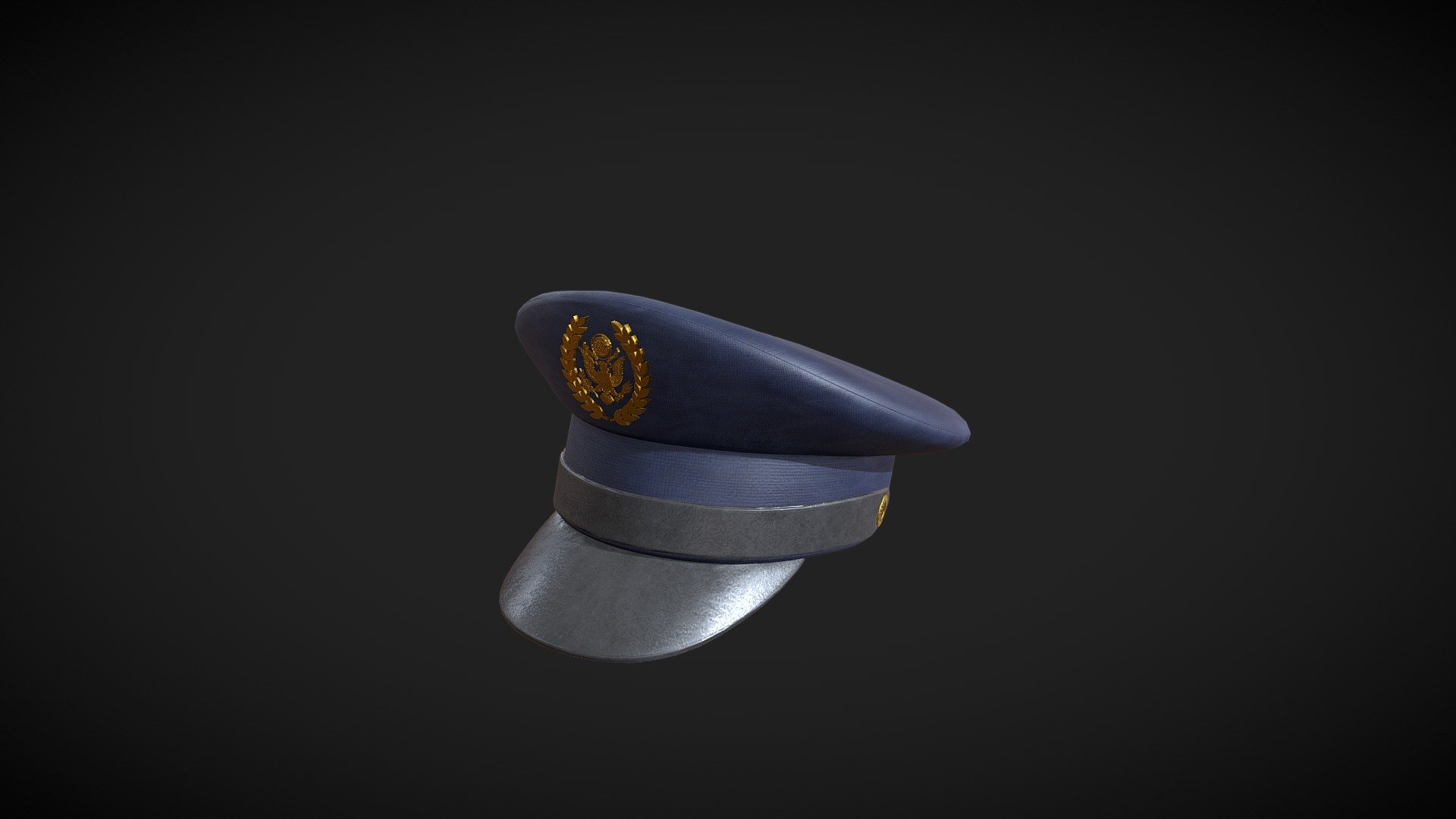 Police Hat - 3D model by shaqayeq.cg [c6681cf] - Sketchfab