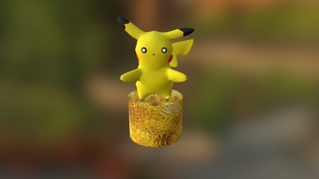 Pikachu - 3D model by miguelangelsosajuarez [c668c0d] - Sketchfab