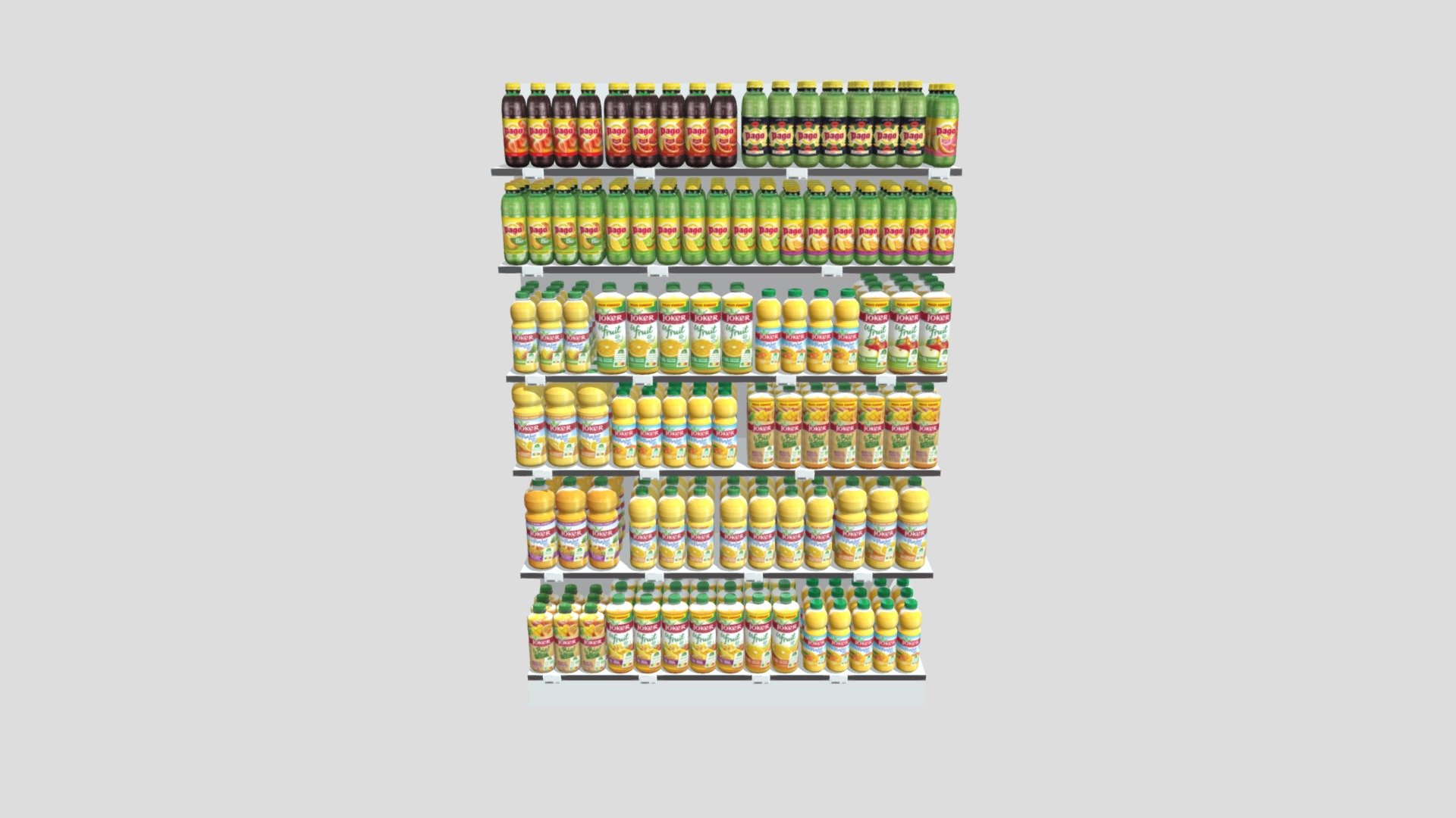 Fruits juice planograms - Buy Royalty Free 3D model by retailvr ...
