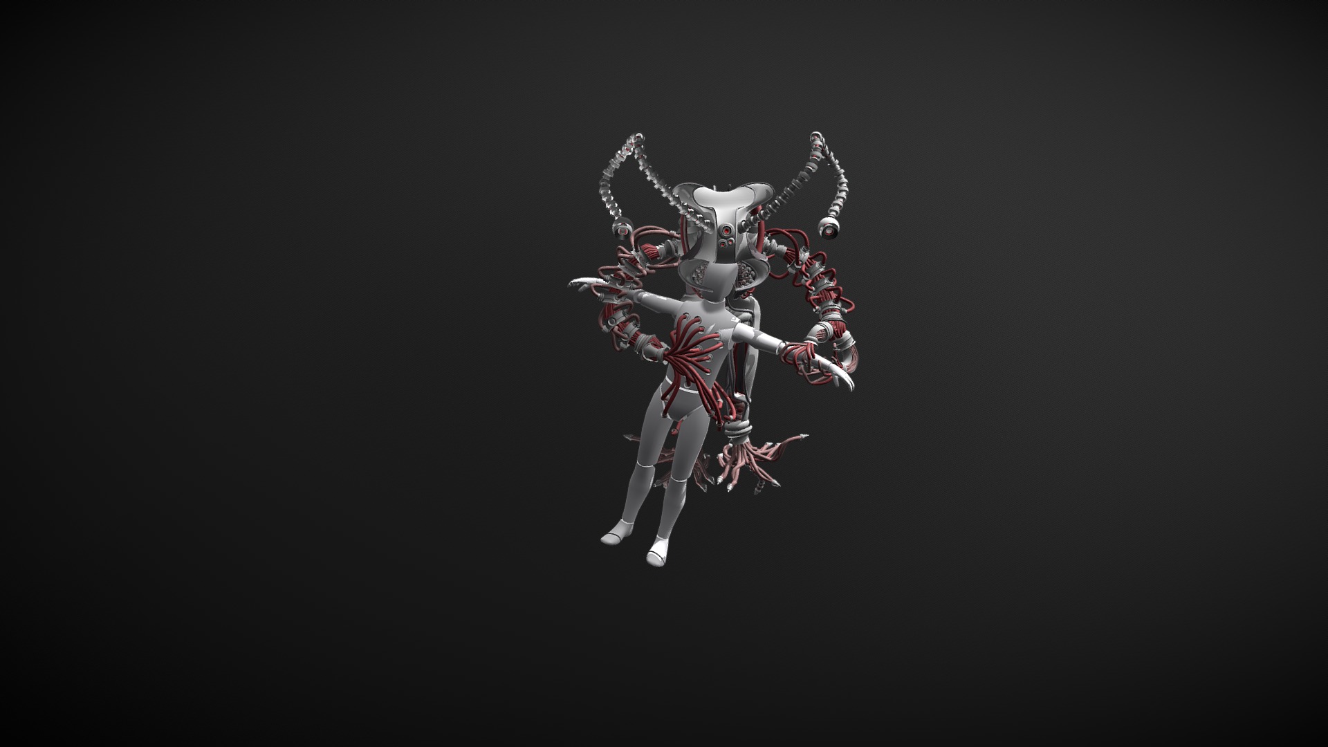 Creature Design - 3D model by Matthew.Whitby [c66a3b9] - Sketchfab