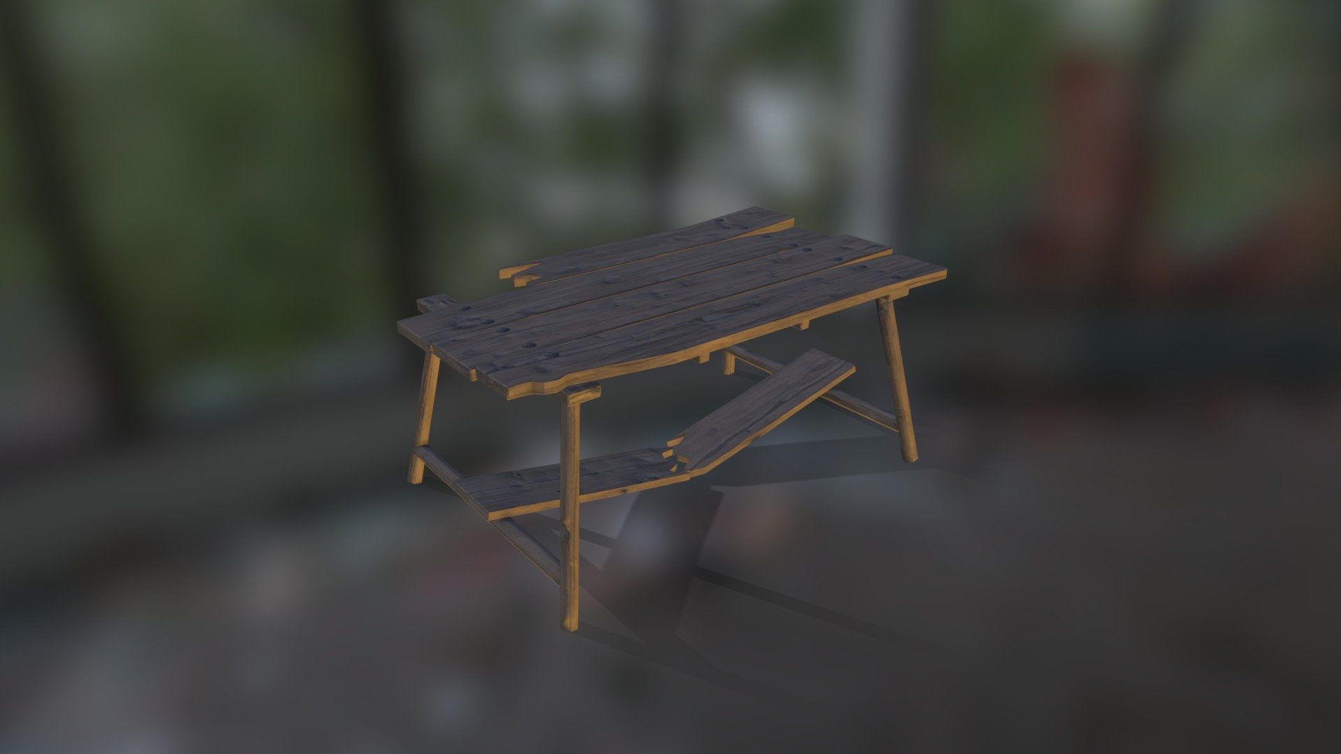 Table - Download Free 3D model by José Castanheira (@JoseCasta ...