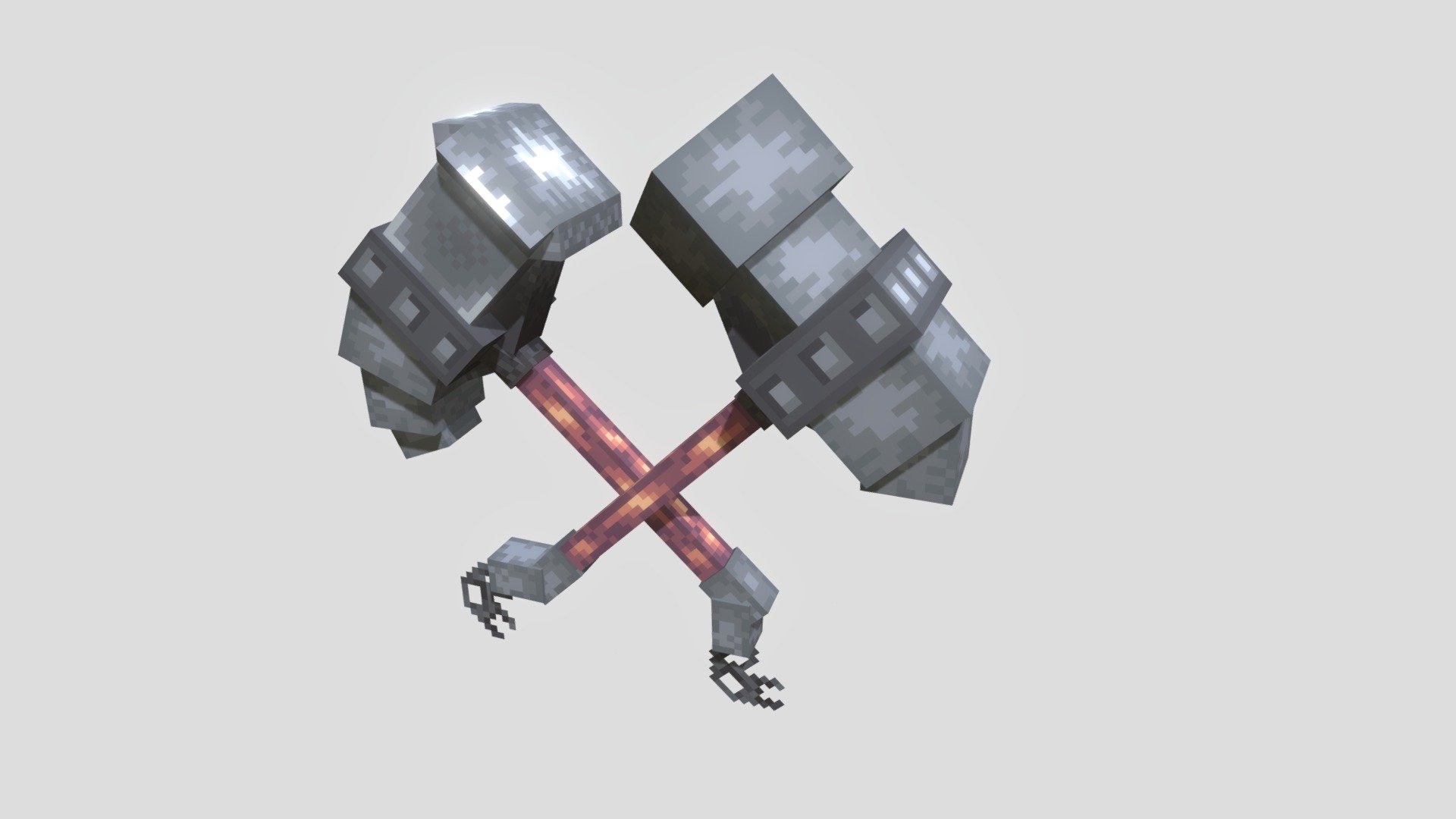 Double Hammer - 3D model by Nyux xi (@Nyuxxi) [c66c99b] - Sketchfab
