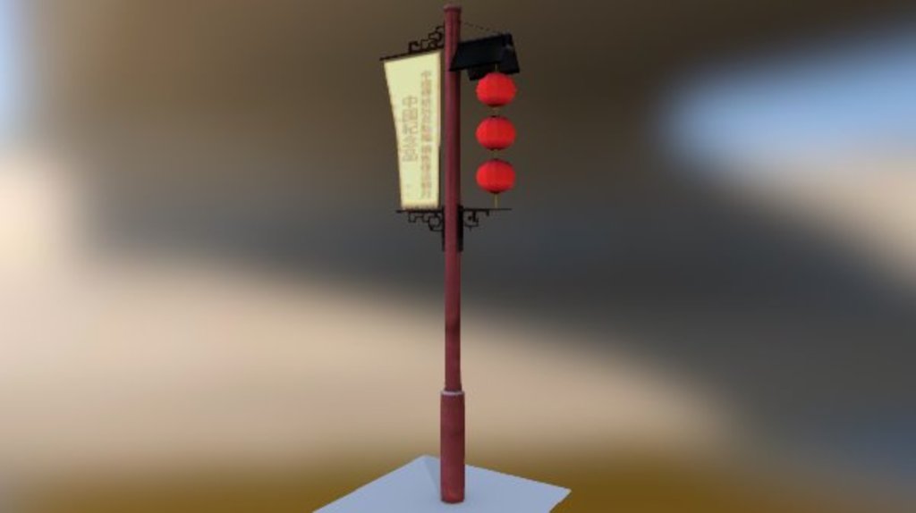 Prop_Street_pole - 3D model by jakobvandamme [c66ca48] - Sketchfab