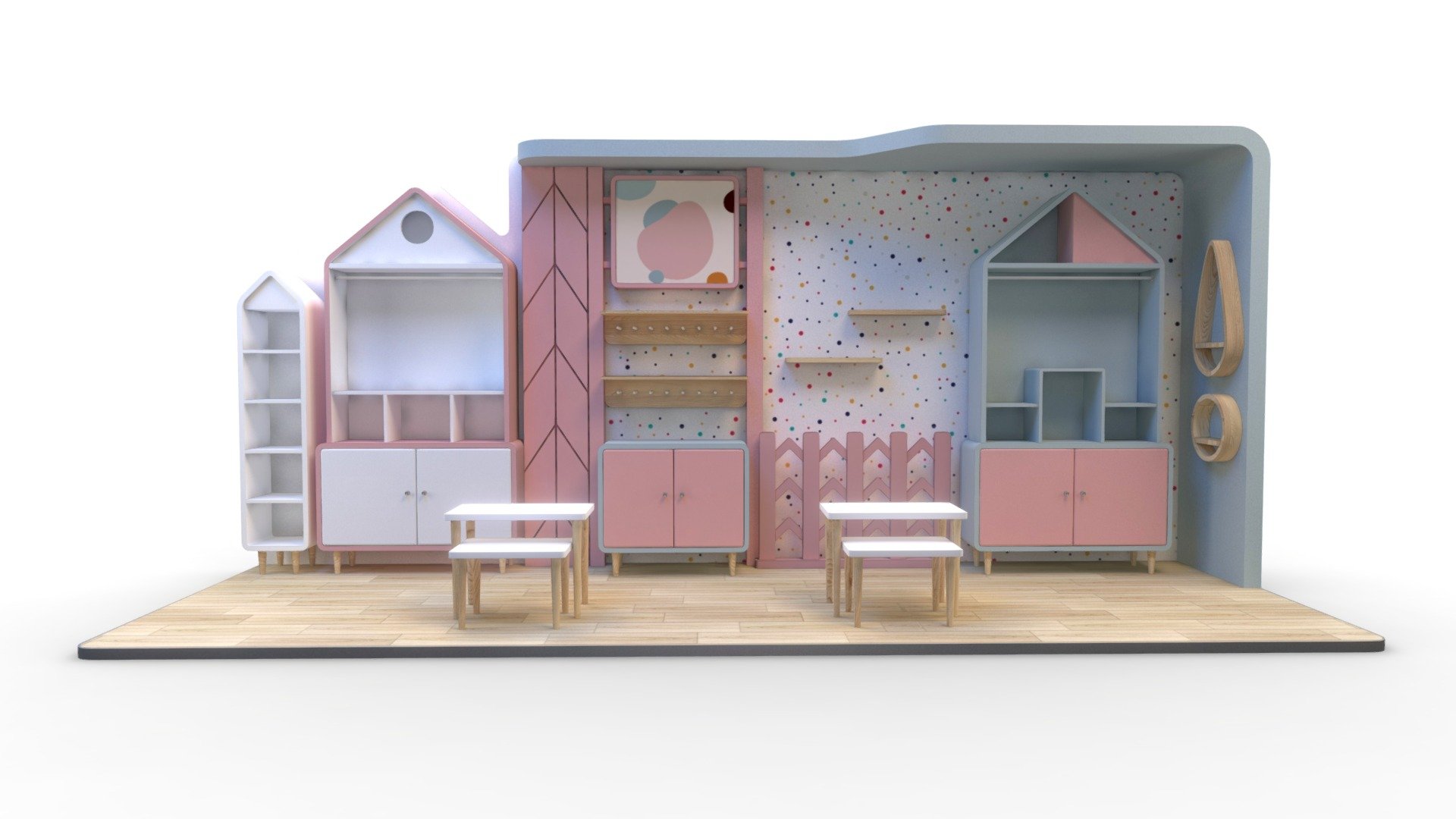 MINI BOOTH 01 - Buy Royalty Free 3D model by fasih.lisan [c66e000 ...