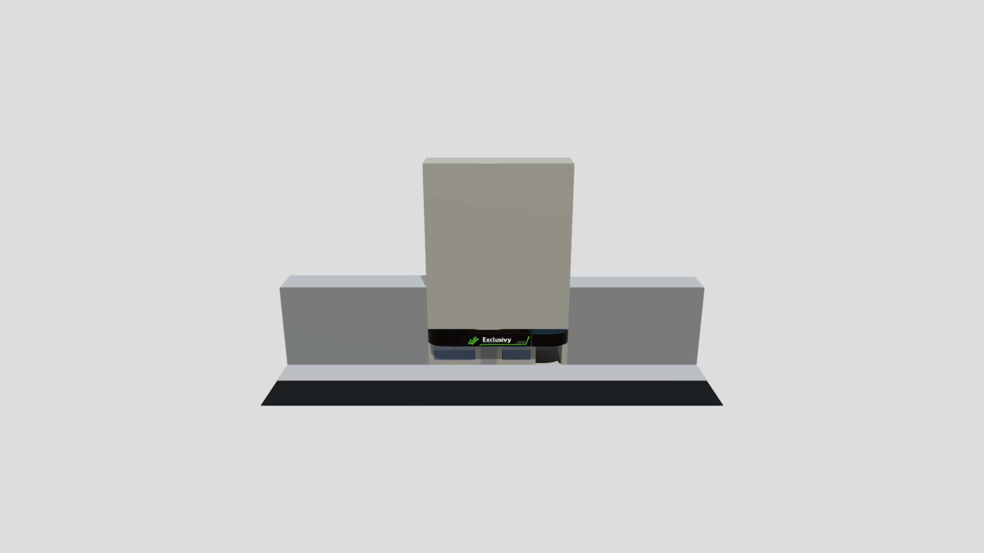 fachada exclusivy_vazada - 3D model by Cadan [c66e0c6] - Sketchfab