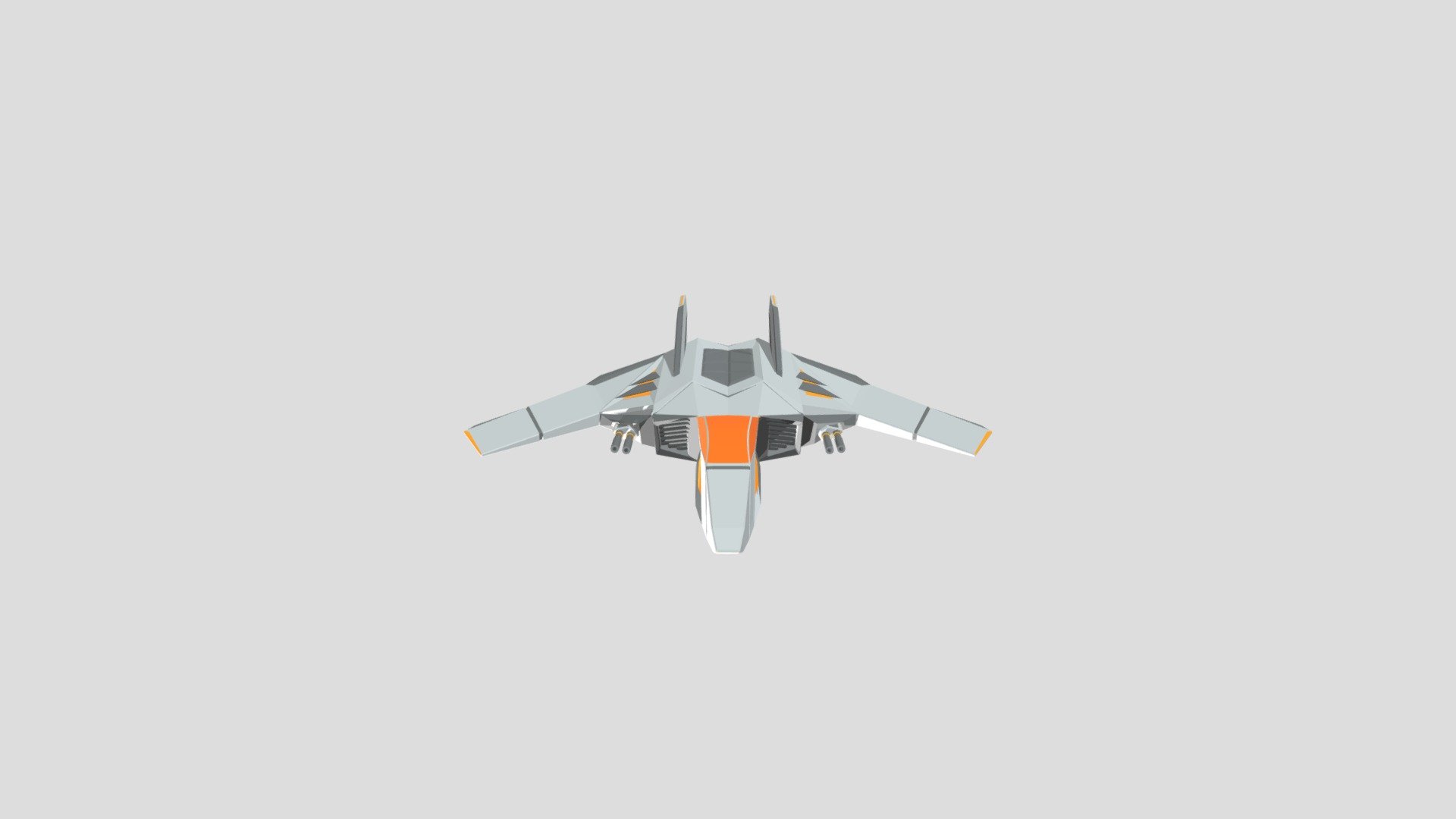 Light space Fighter Phoenix - 3D model by The Thander (@DamagedRabbit ...