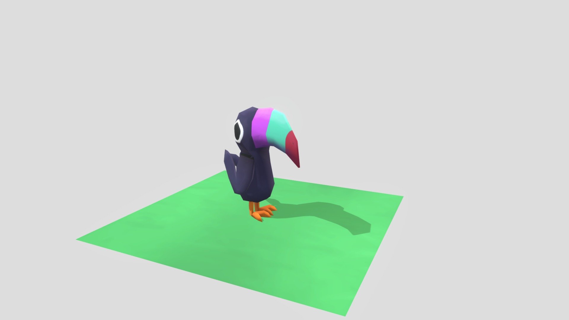 Parrot - 3D model by Thibault Jovelin (@ThibaultJovelin) [c66fa3e ...