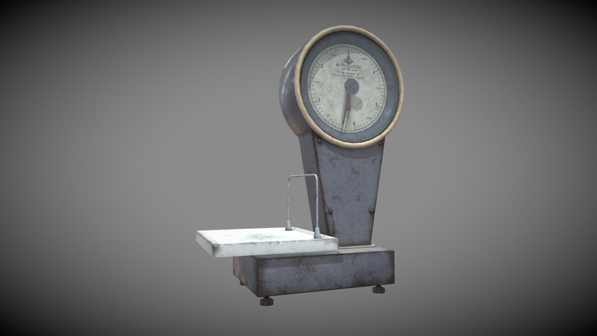 Old store scales - Download Free 3D model by sergeilihandristov ...