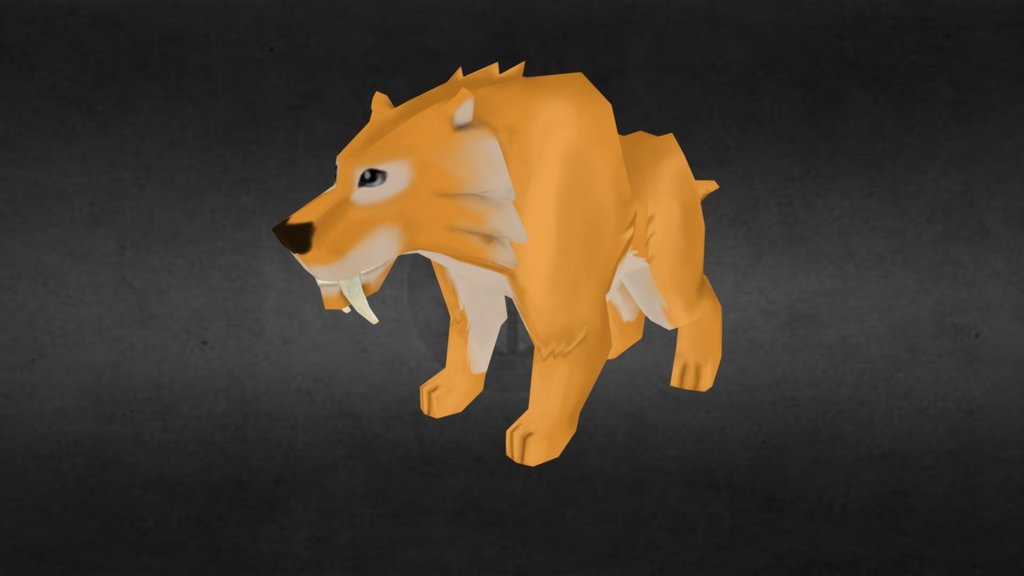 Sabertooth - 3D model by gibgib (@gibrangibgib) [c671193] - Sketchfab