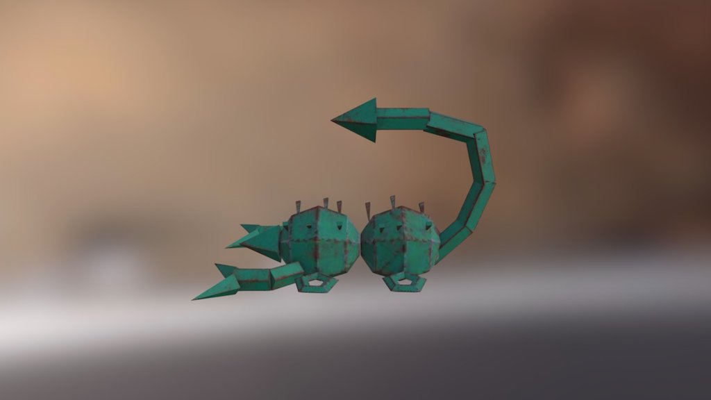 Scorpion Bot - 3D model by immovableobject [c6717e4] - Sketchfab