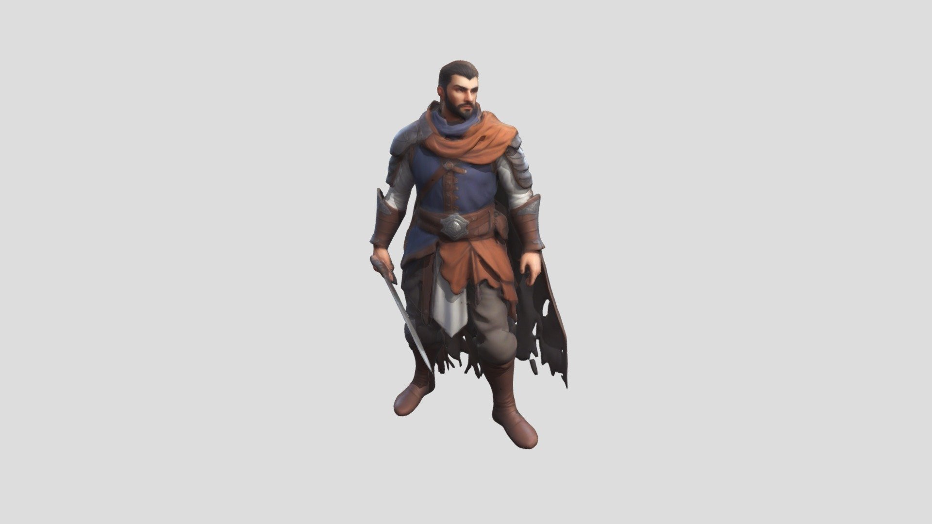 male character for fantasy isometric rpg game - 3D model by micamic ...