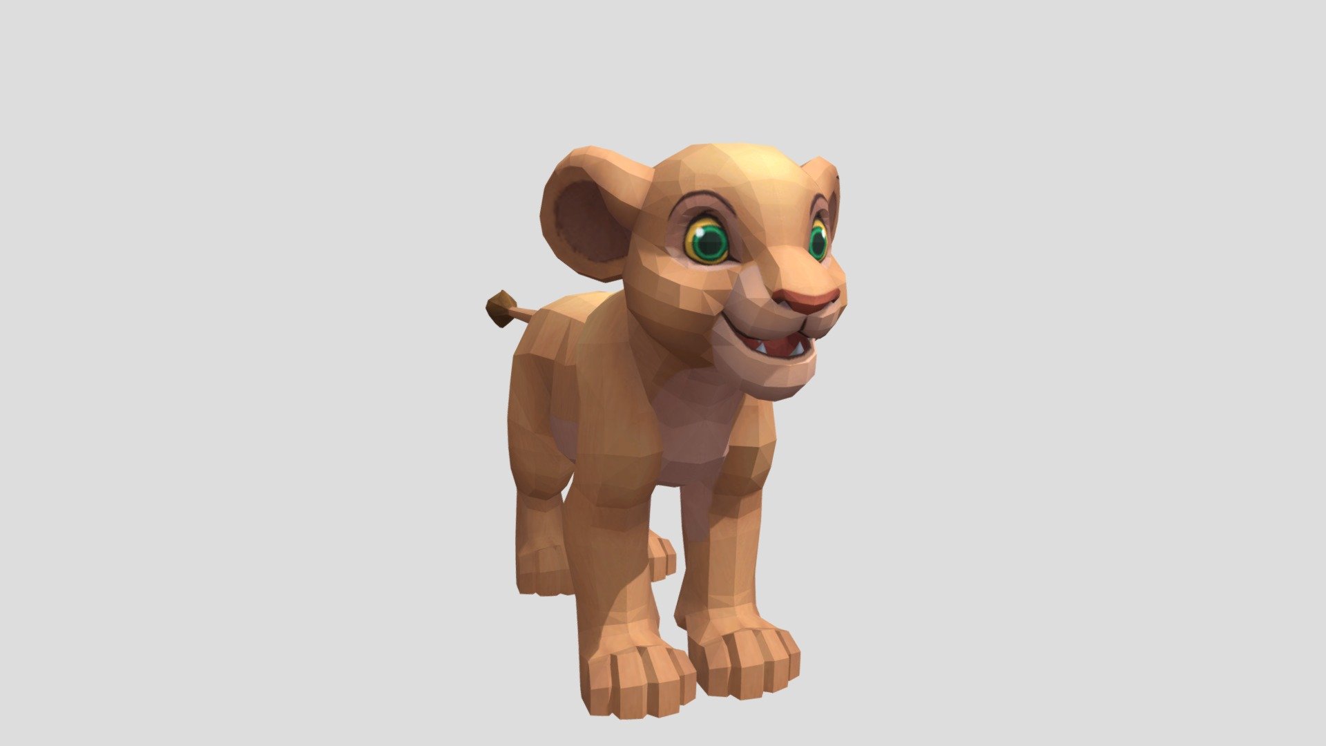 Nala (Cub) - Download Free 3D model by ivan.vladimirov08 [c672510 ...