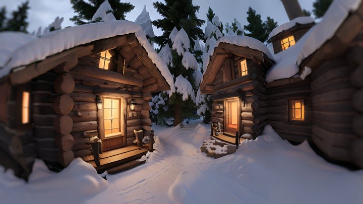 Cabin 3D models - Sketchfab