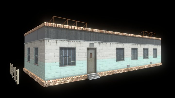 Warehouse-building 3D models - Sketchfab