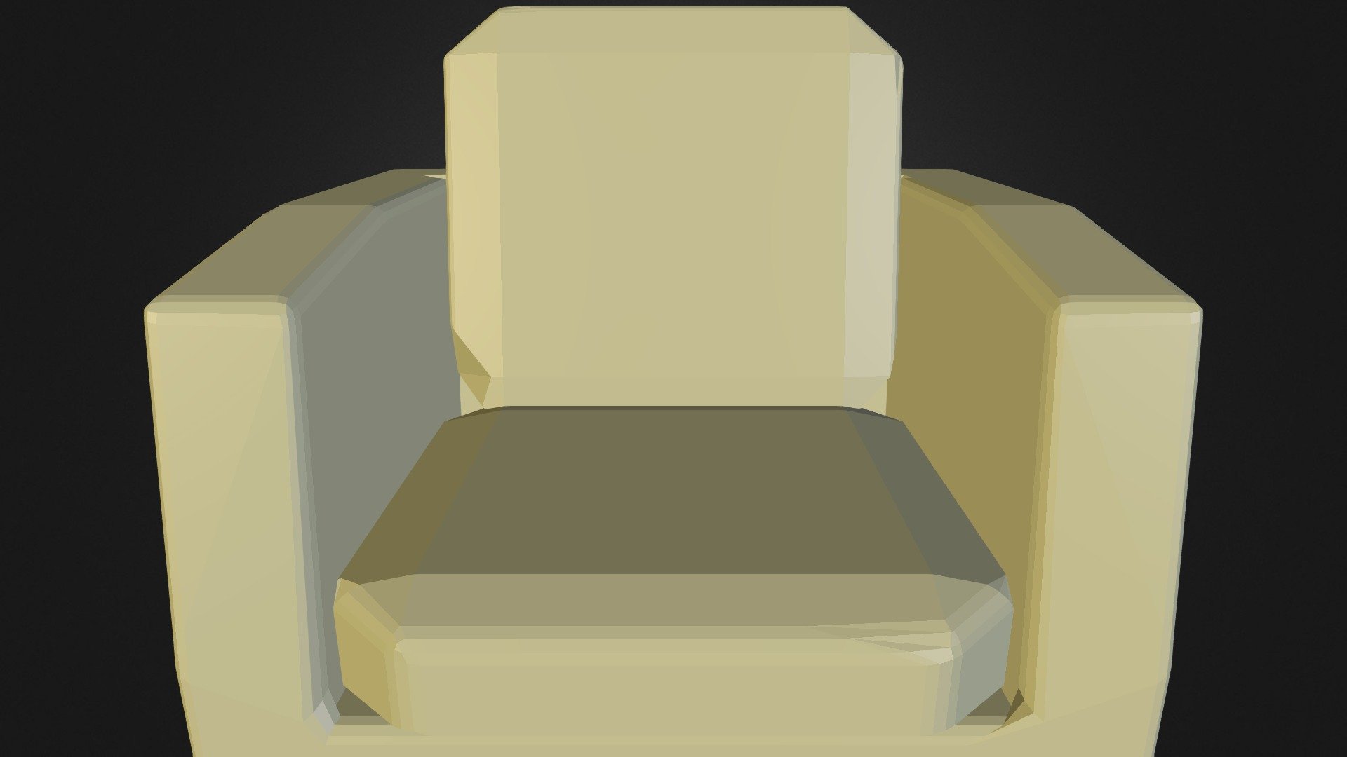 Arm Chair - 3D model by danVulanovic [c672f62] - Sketchfab