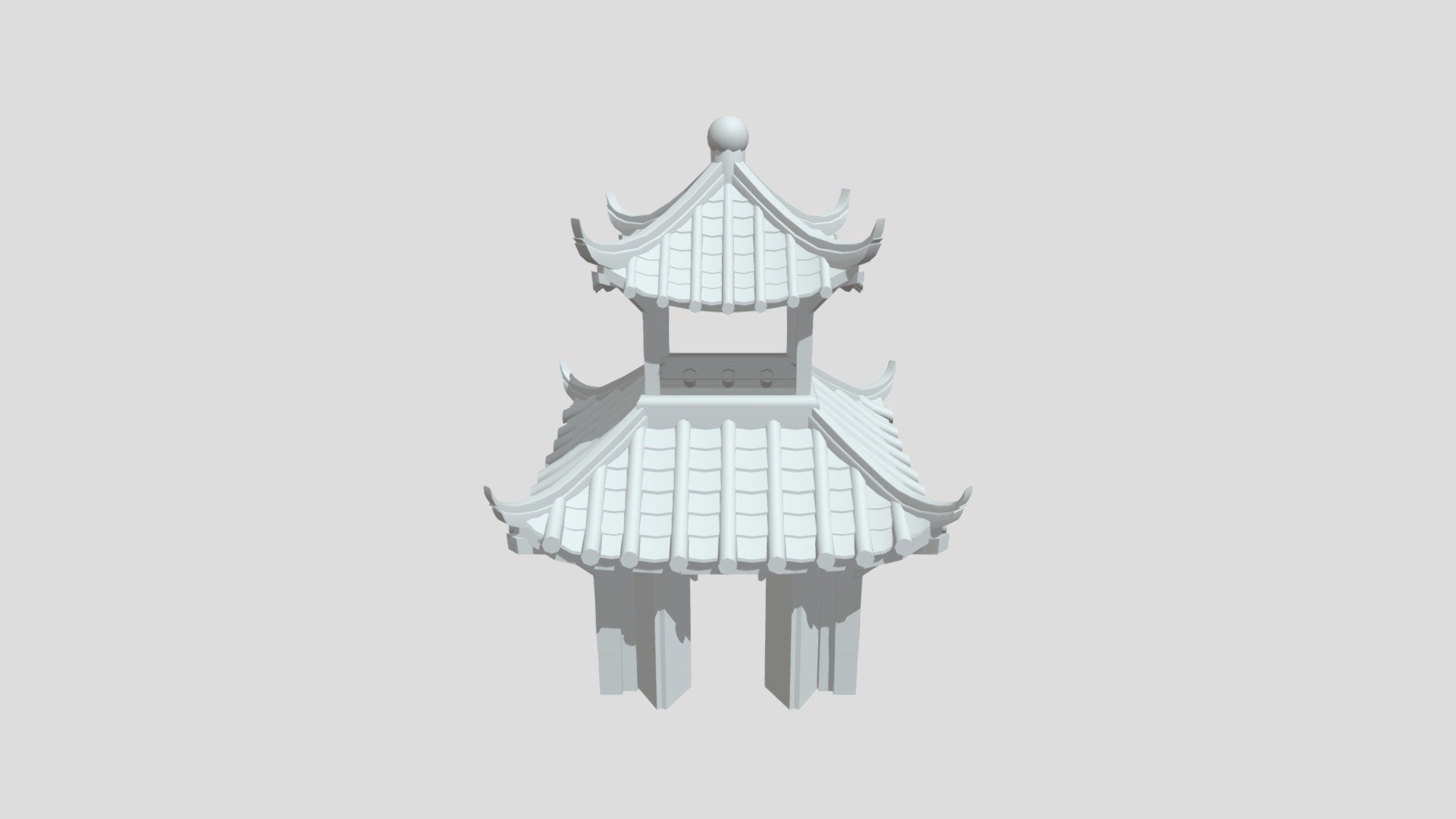 Chinese Pagoda - 3D model by Louis Van Steen (@LoeLouis) [c675d9c ...