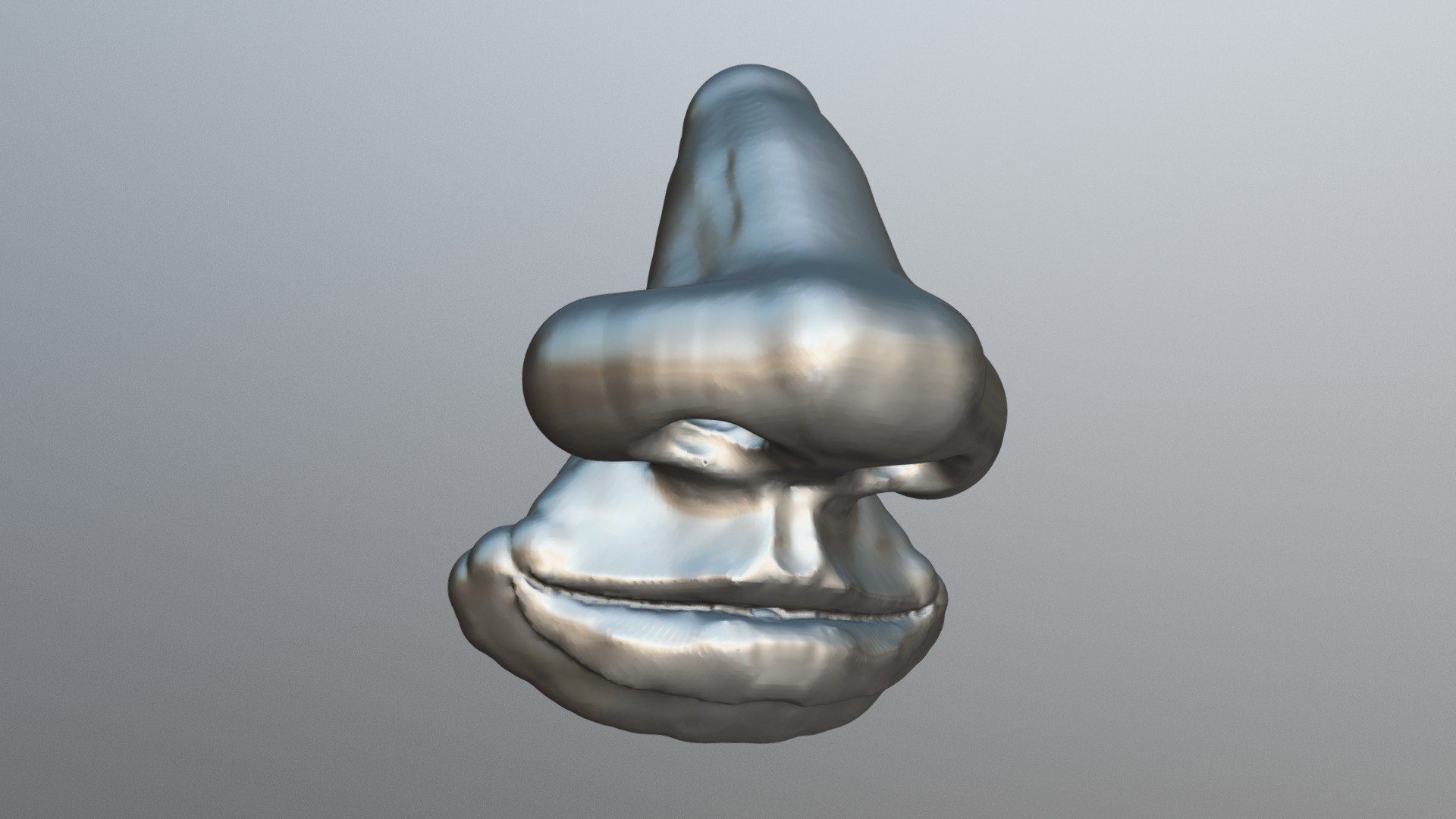 SculptJanuary18 Day 1 - Mouth and Nose - 3D model by absulit [c676099 ...