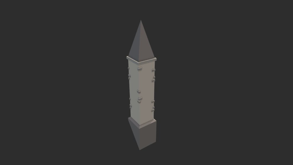 Medieval Labyrinth - Tower Half - Download Free 3D model by Phil_XG ...