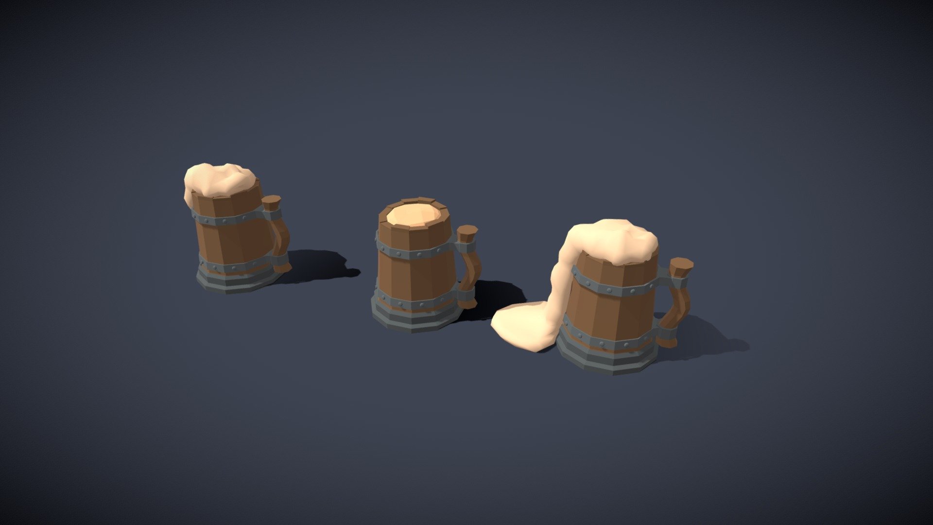 Low poly stylized Beers - Buy Royalty Free 3D model by Azuria [c6783a3 ...