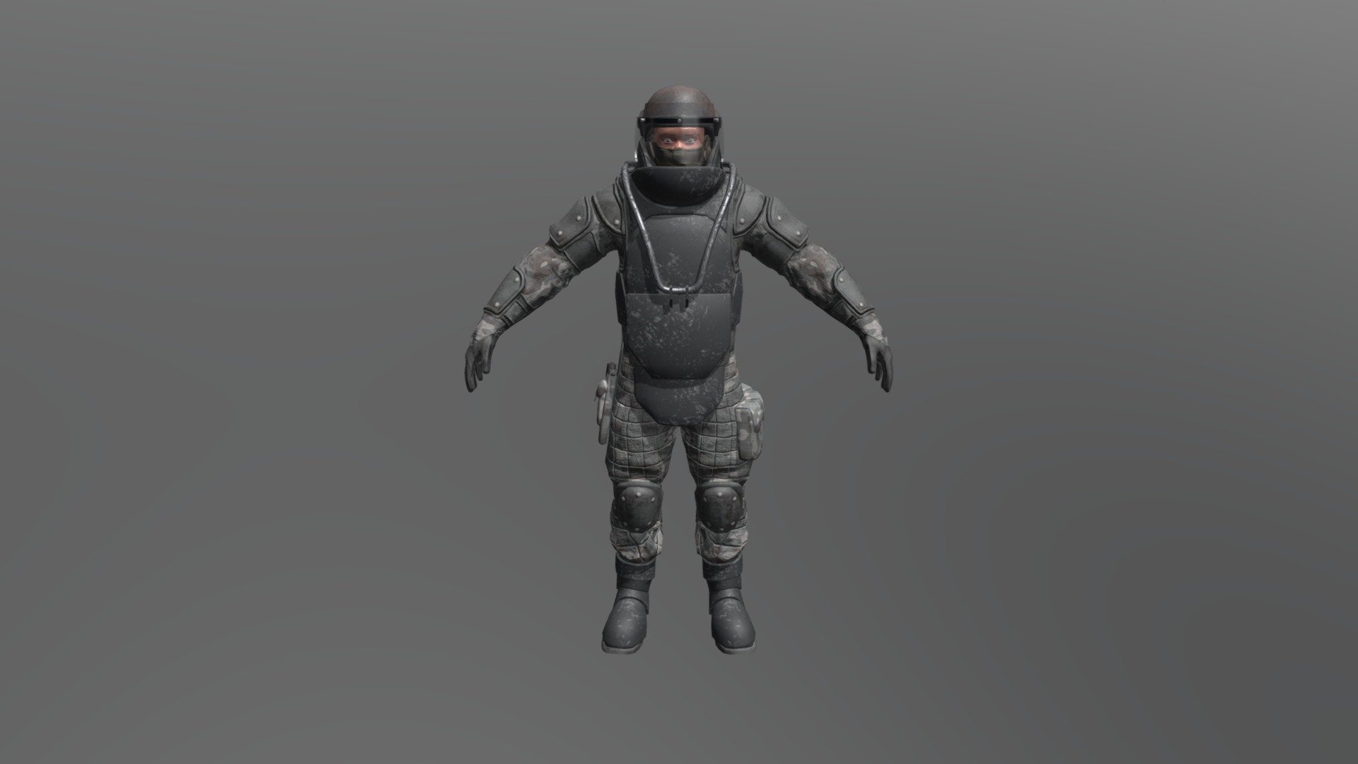 Assaulter - 3D model by vertigo2604 [c6787de] - Sketchfab