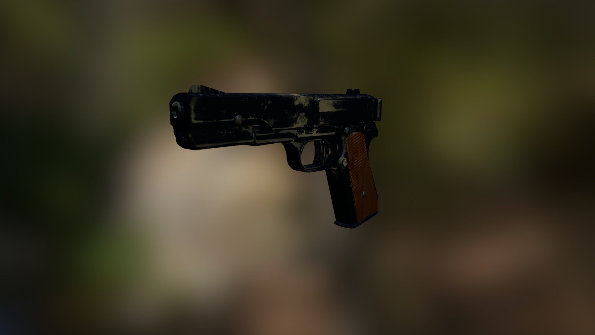 Simple Handgun - 3D model by Arrise [c67a347] - Sketchfab