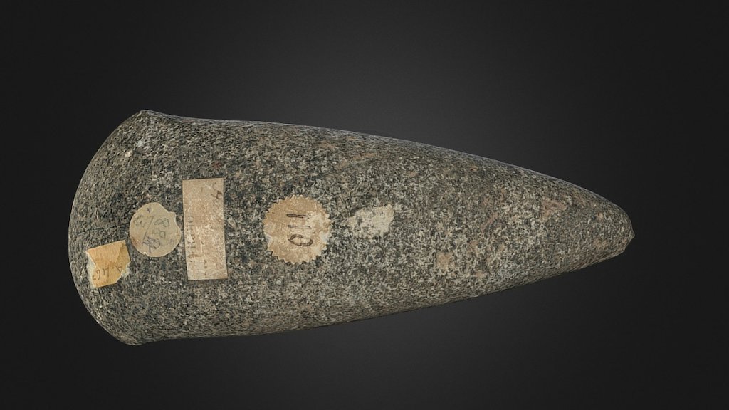 Neolithic Stone Axe, Orphir, Orkney - 3D model by Dr Hugo Anderson ...
