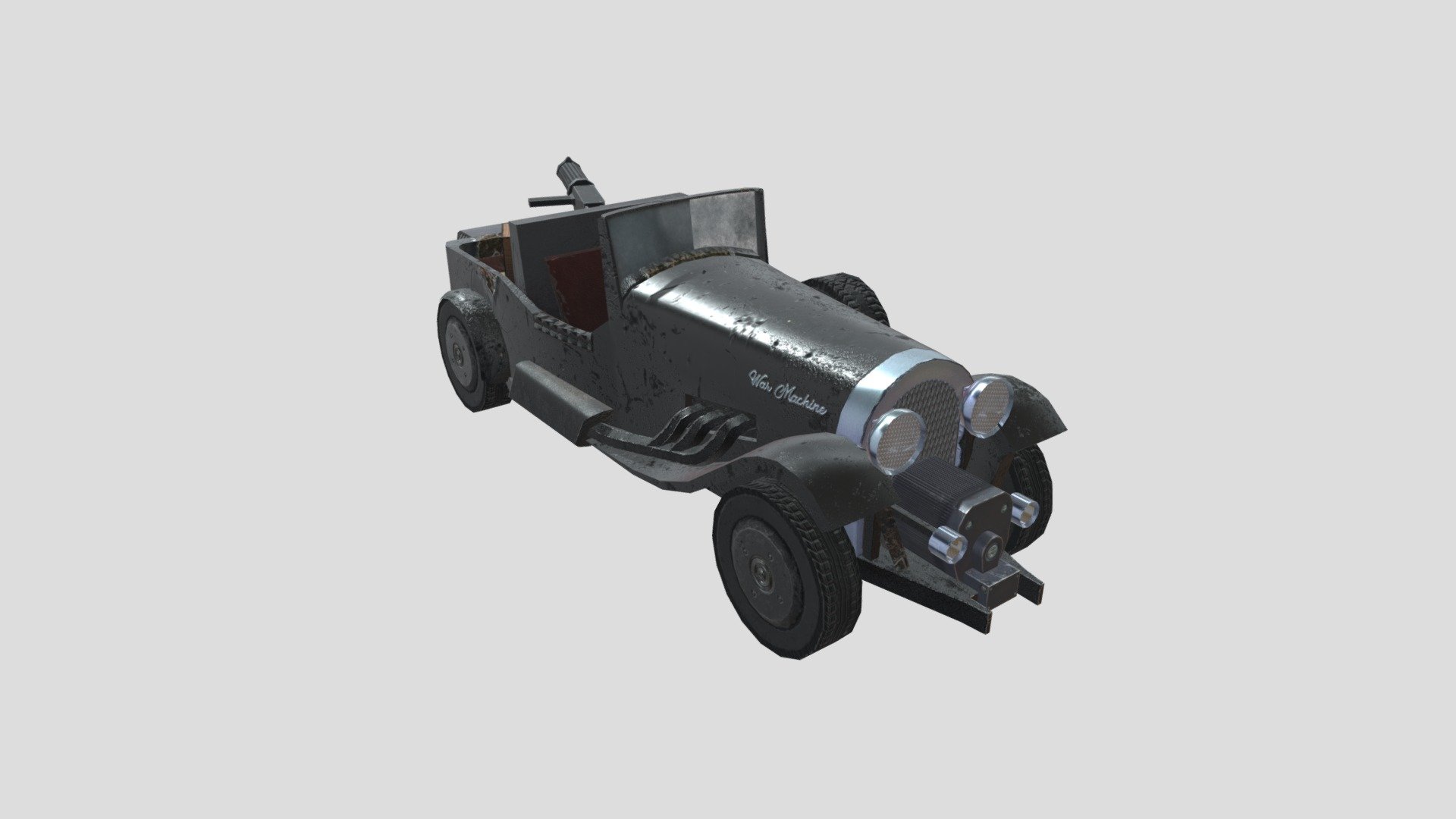 War Machine - Hero Asset (Vehicle) - 3D model by Rob Smith (@SMITHArt ...