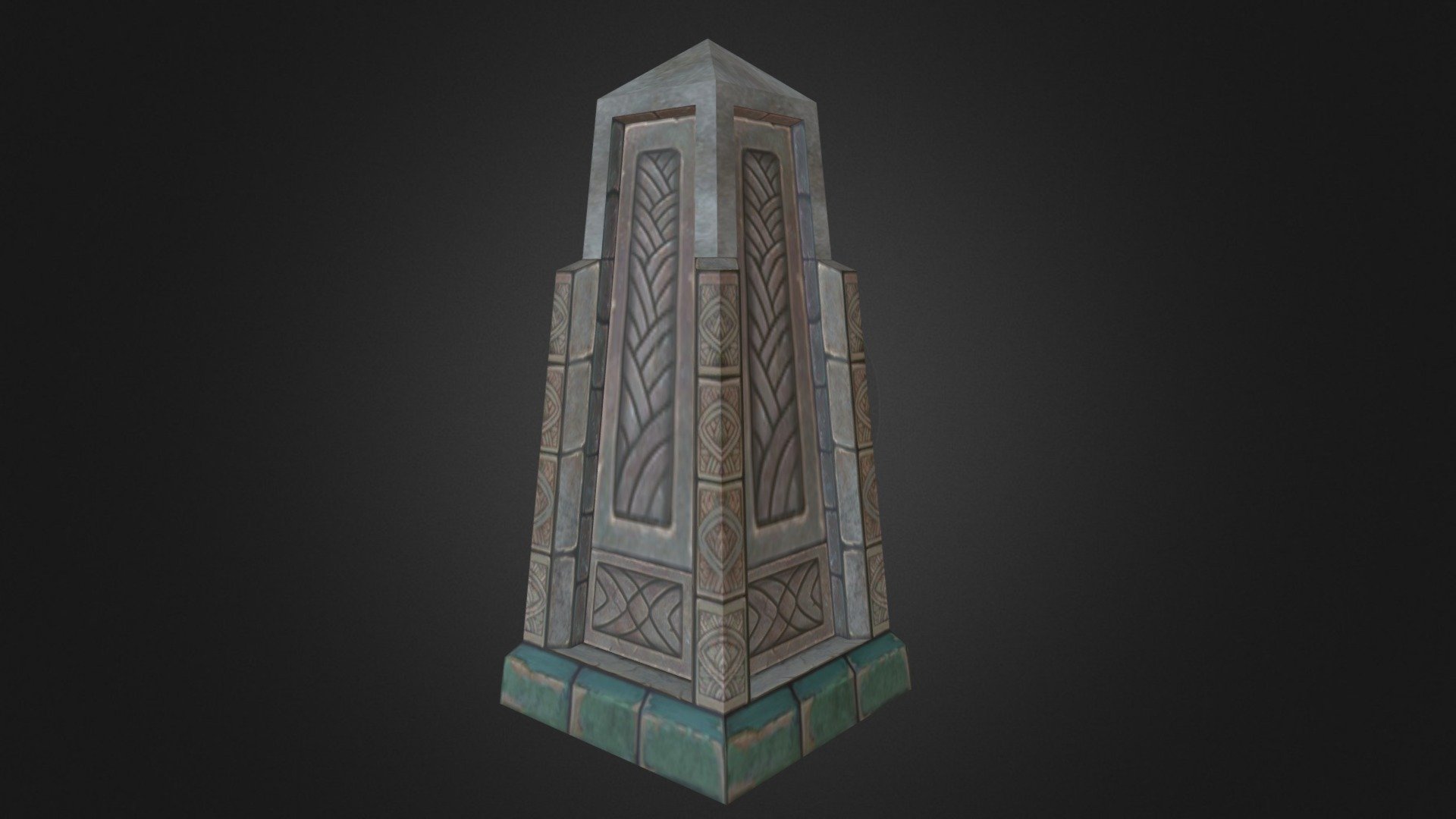 Pilar Lowpoly - 3D model by Mucsi Tamás 3D (@mucsitamas3d) [c67e17a ...