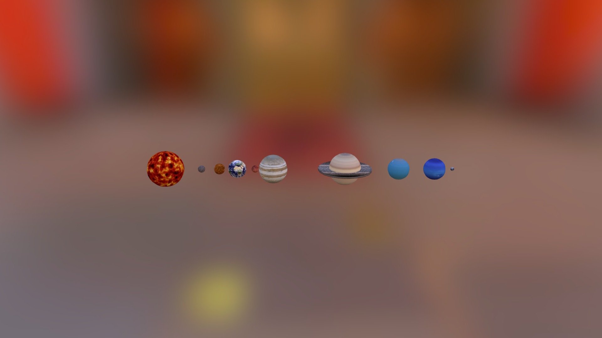 Solar System - 3D model by jomarieprz [c67e33c] - Sketchfab