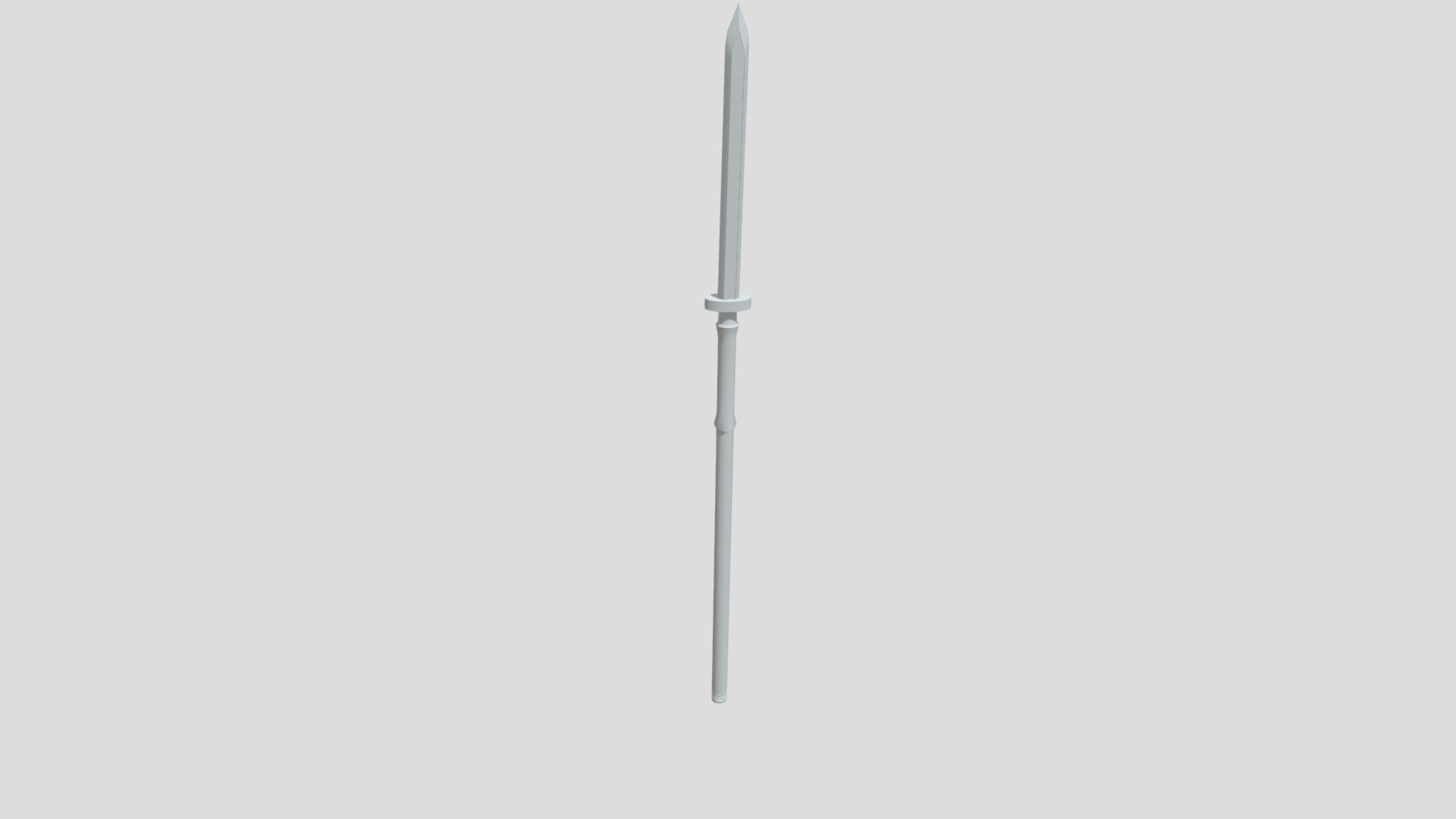 Ancient chinese Spear - 3D model by E4DIE [c67eaf1] - Sketchfab