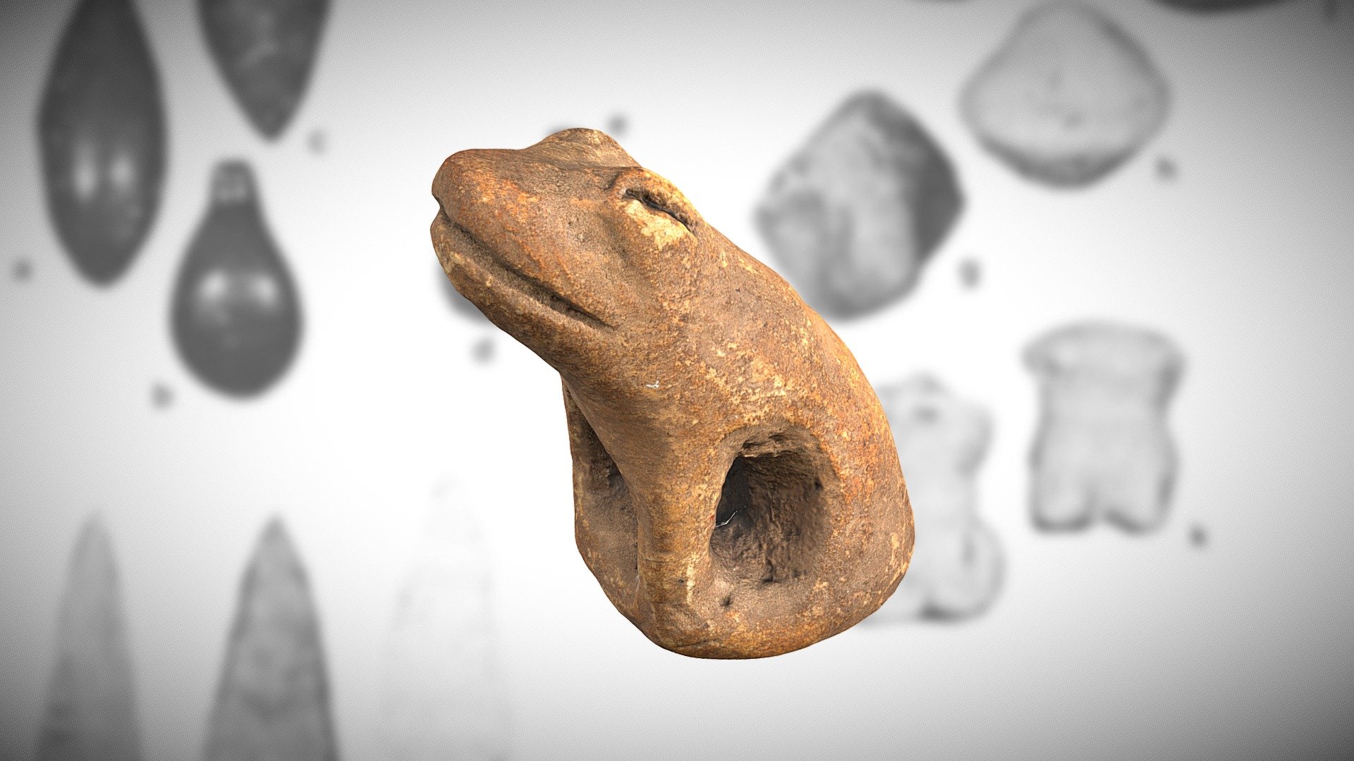 Frog Effigy - Download Free 3D model by Frank McMains (@frankmcmains) [c67f117] - Sketchfab
